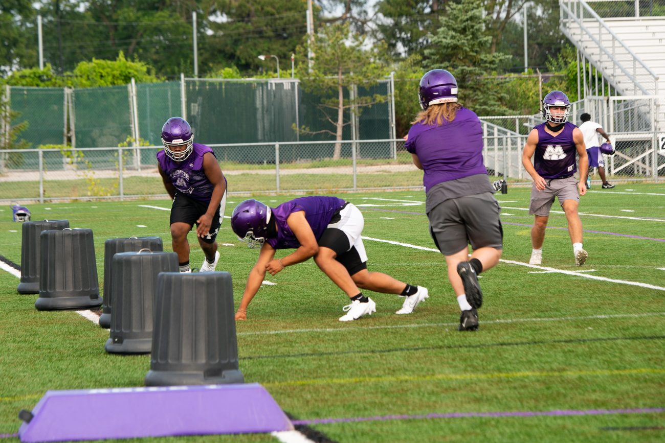 Ann Arbor Pioneer Football Practice 2020 - mlive.com
