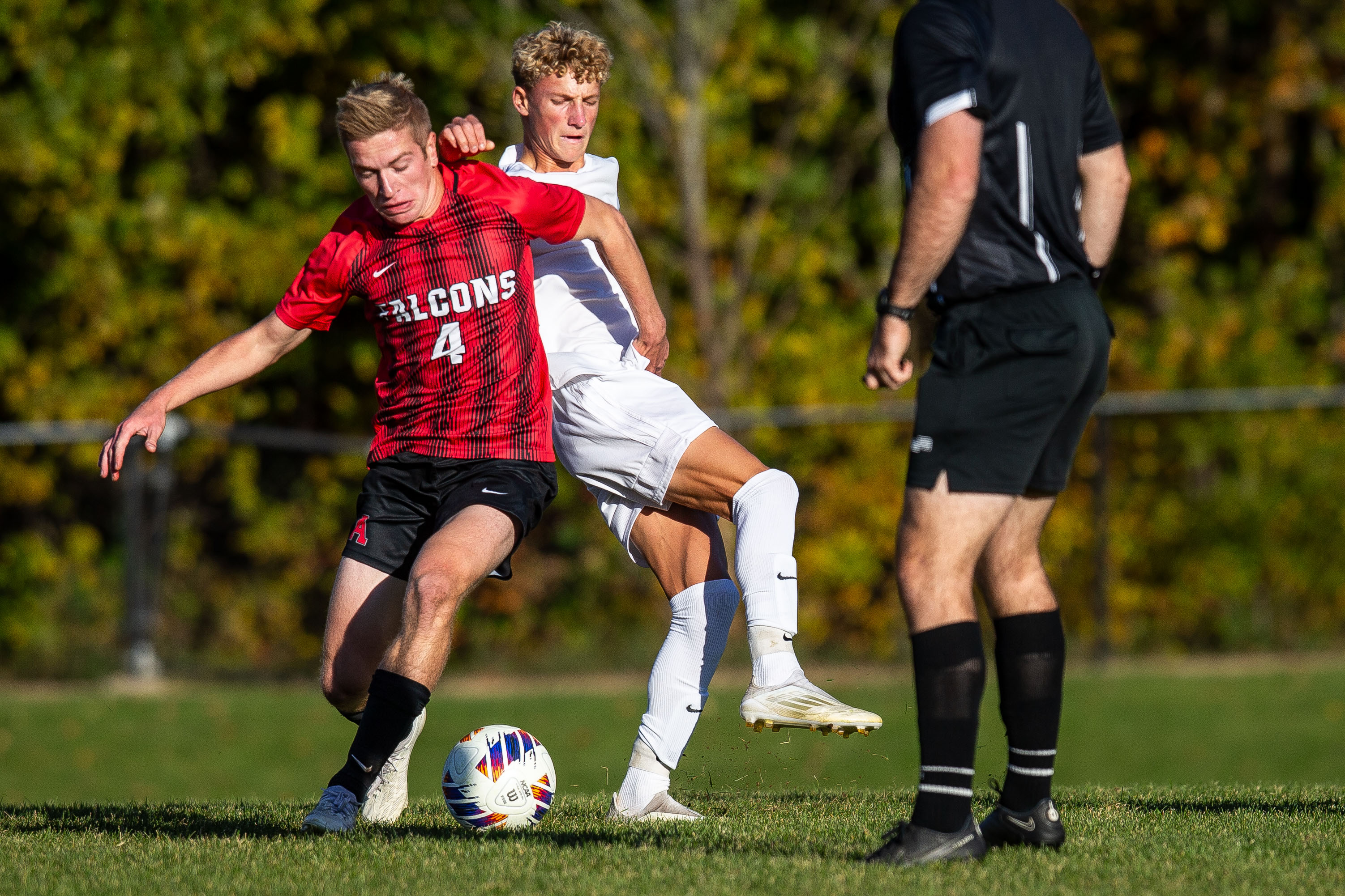 Allendale hosts Unity Christian in D2 boys soccer district final 2024 ...