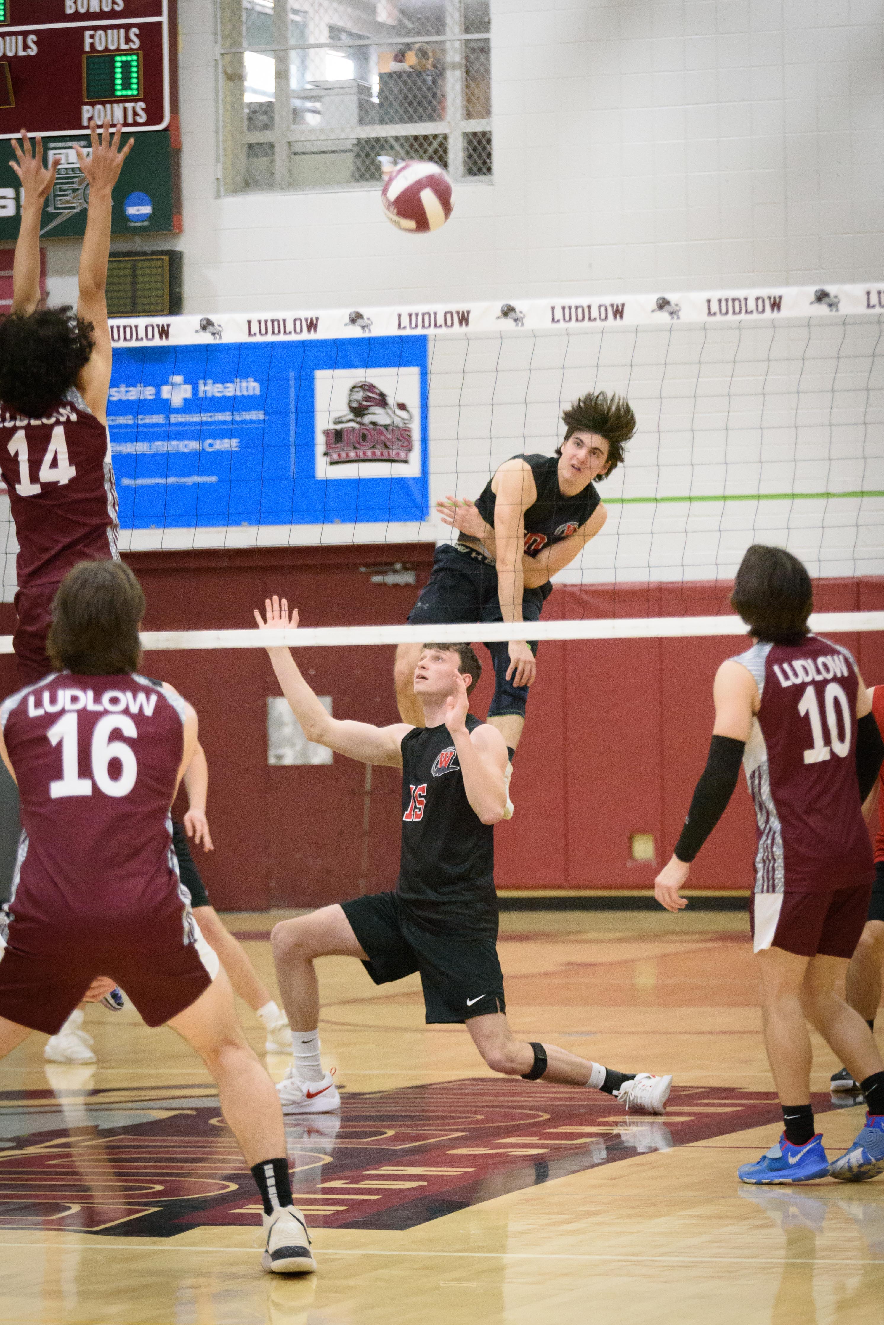 Westfield High vs Ludlow High Varsity Volleyball - masslive.com