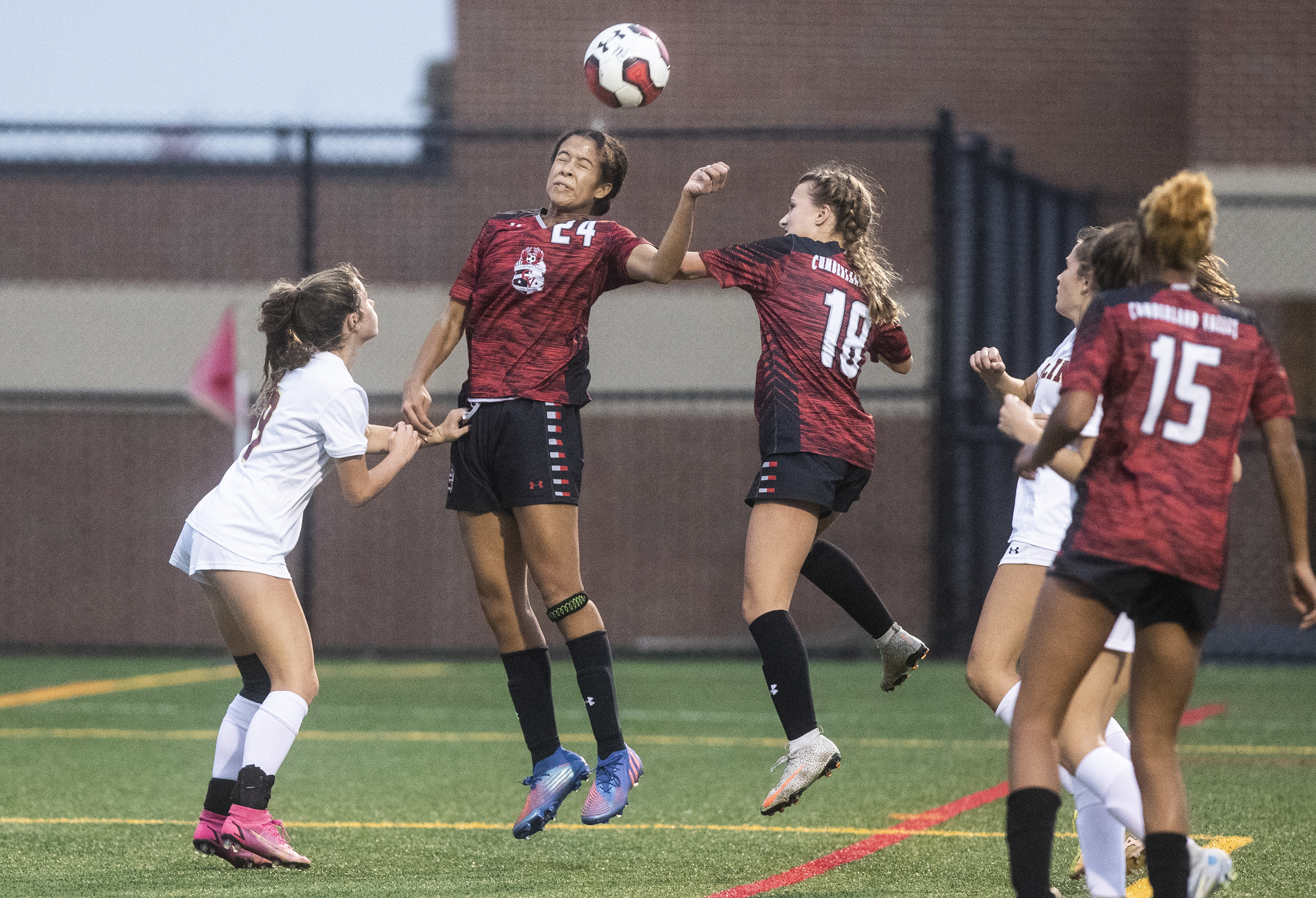 Cumberland Valley vs Governor Mifflin in girls high school soccer ...