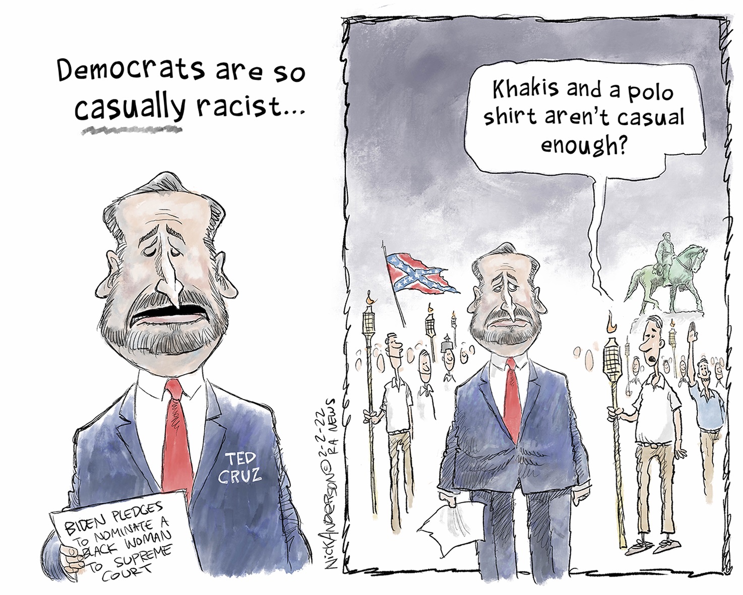 Editorial cartoons for Feb. 6, 2022 - cleveland.com