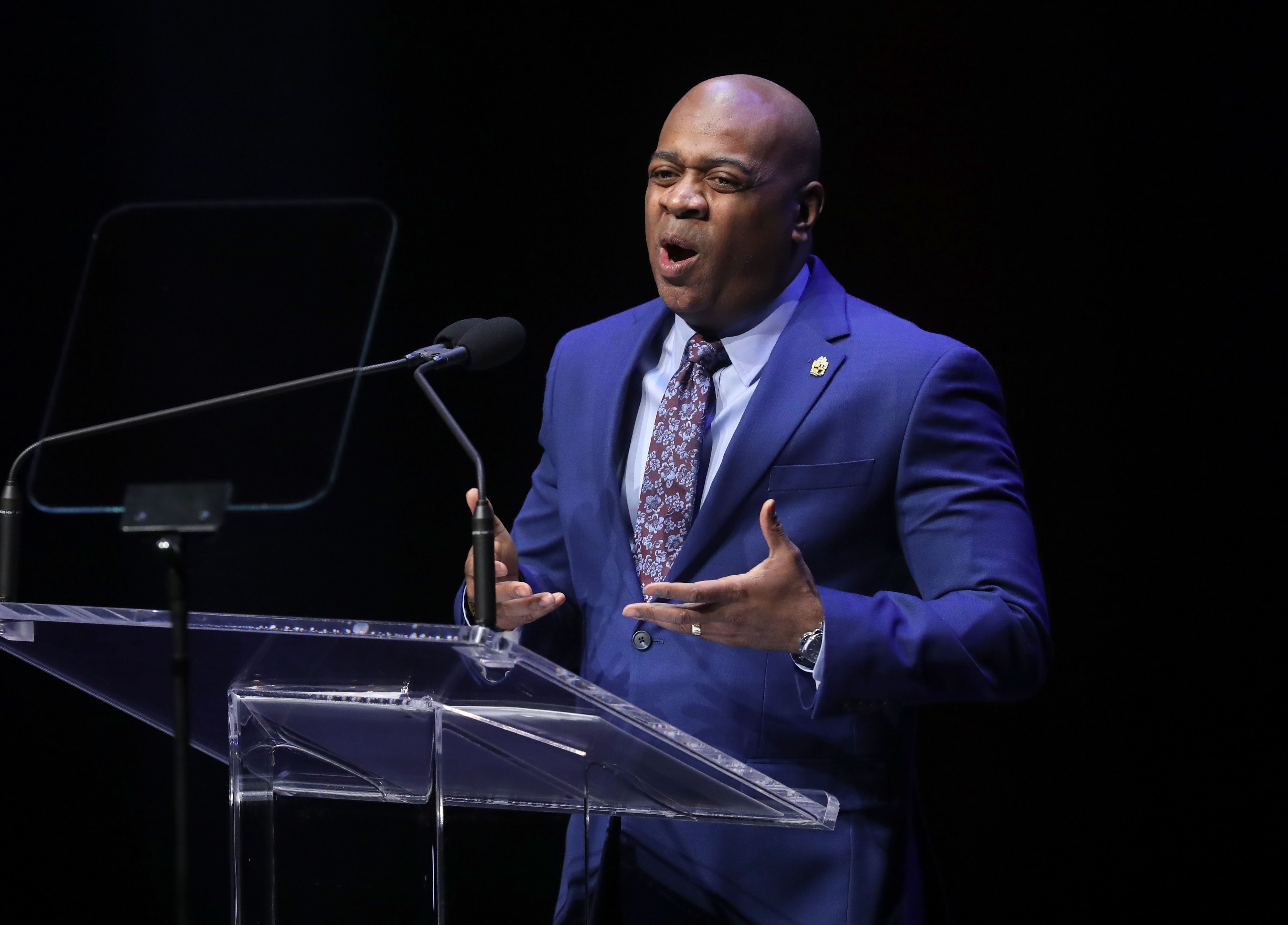 Newark Mayor Ras J. Baraka delivers his annual state-of-the-city ...