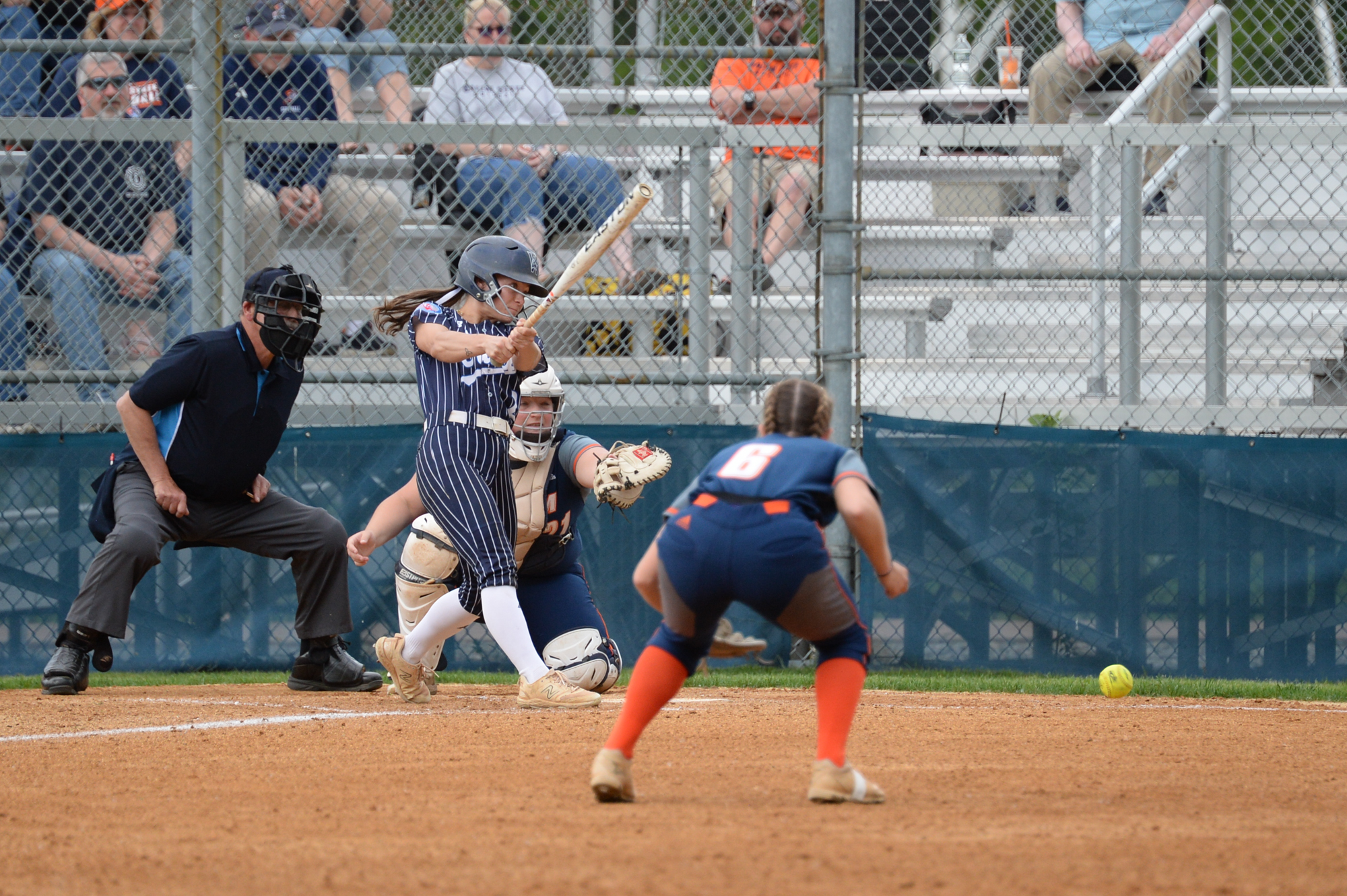 5-8-25 No. 1 Westfield State University softball vs. No. 5 Salem State ...