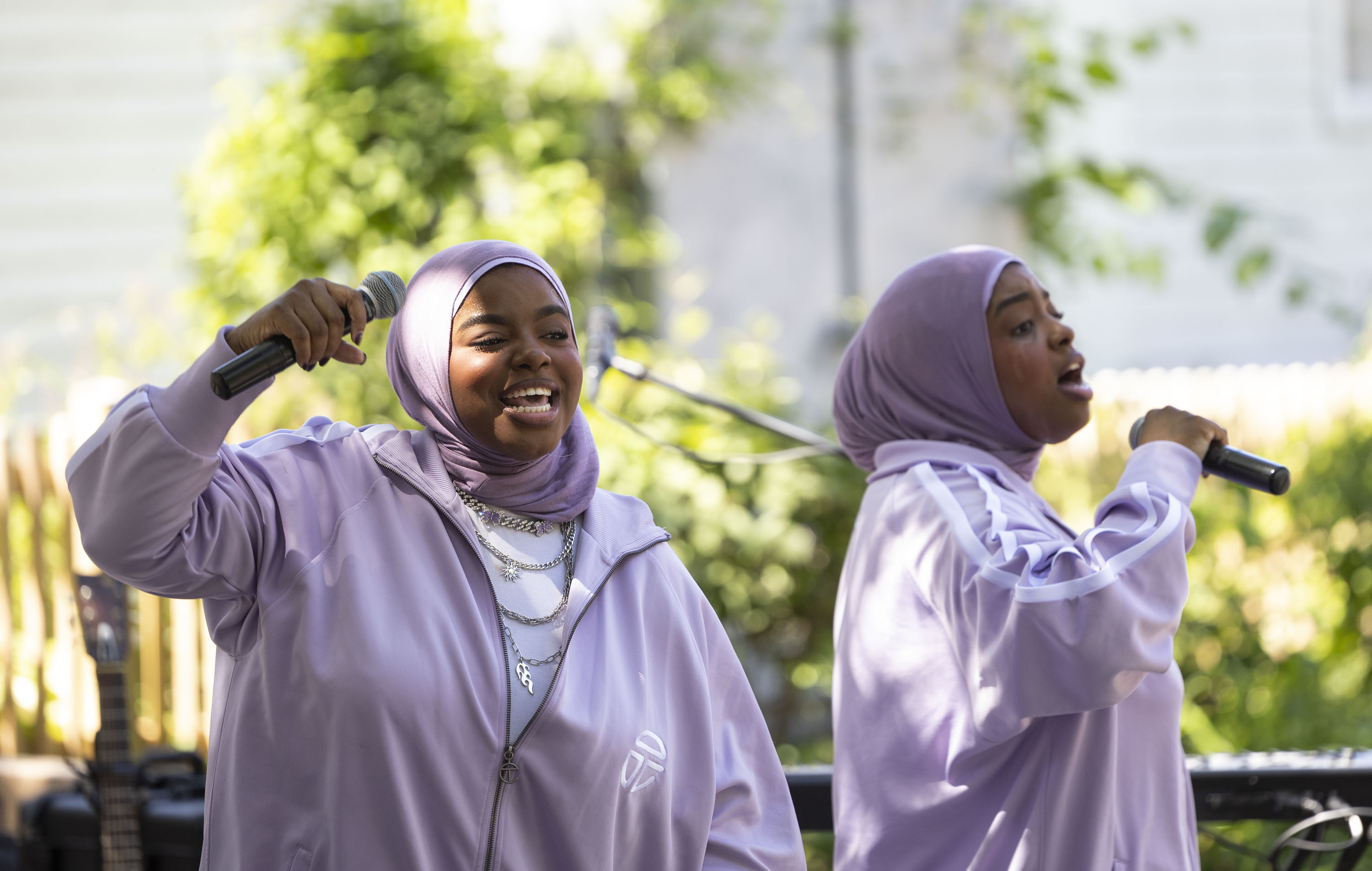 Shaed performs at the first Sonic Lunch concert of the summer - mlive.com