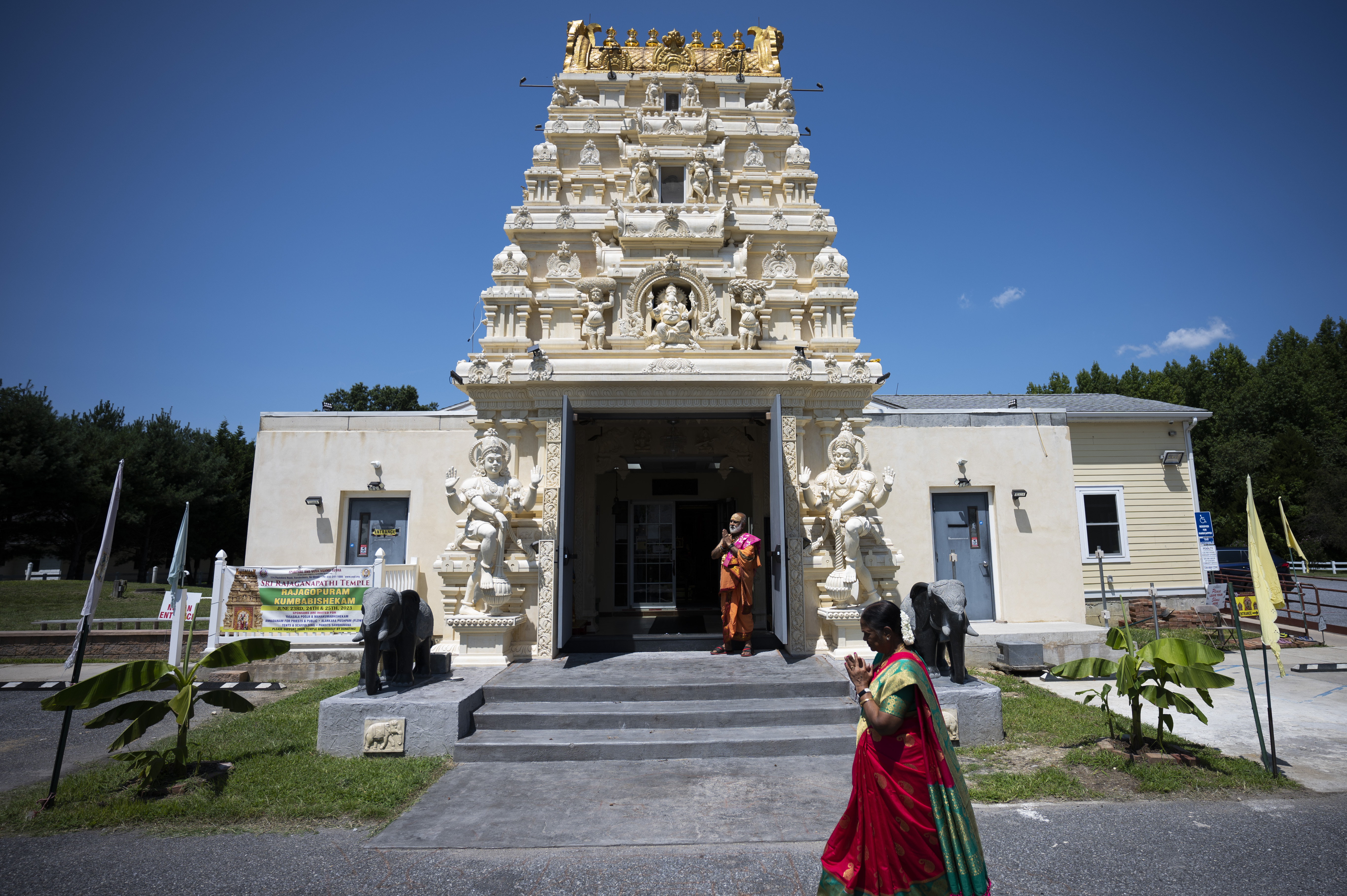 The Sri Raja Ganapathi Temple draws visitors from many states - nj.com