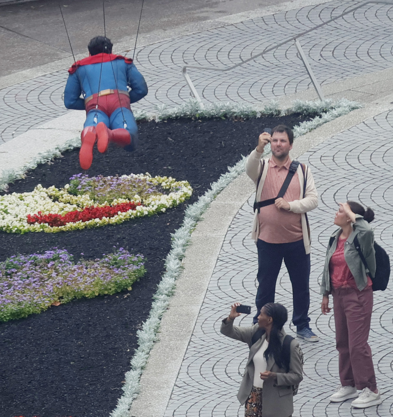 Final day of Superman filming at Public Square, July 4, 2024 ...