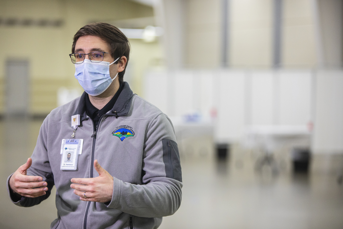 Kalamazoo County opens vaccine clinic for first responders - mlive.com