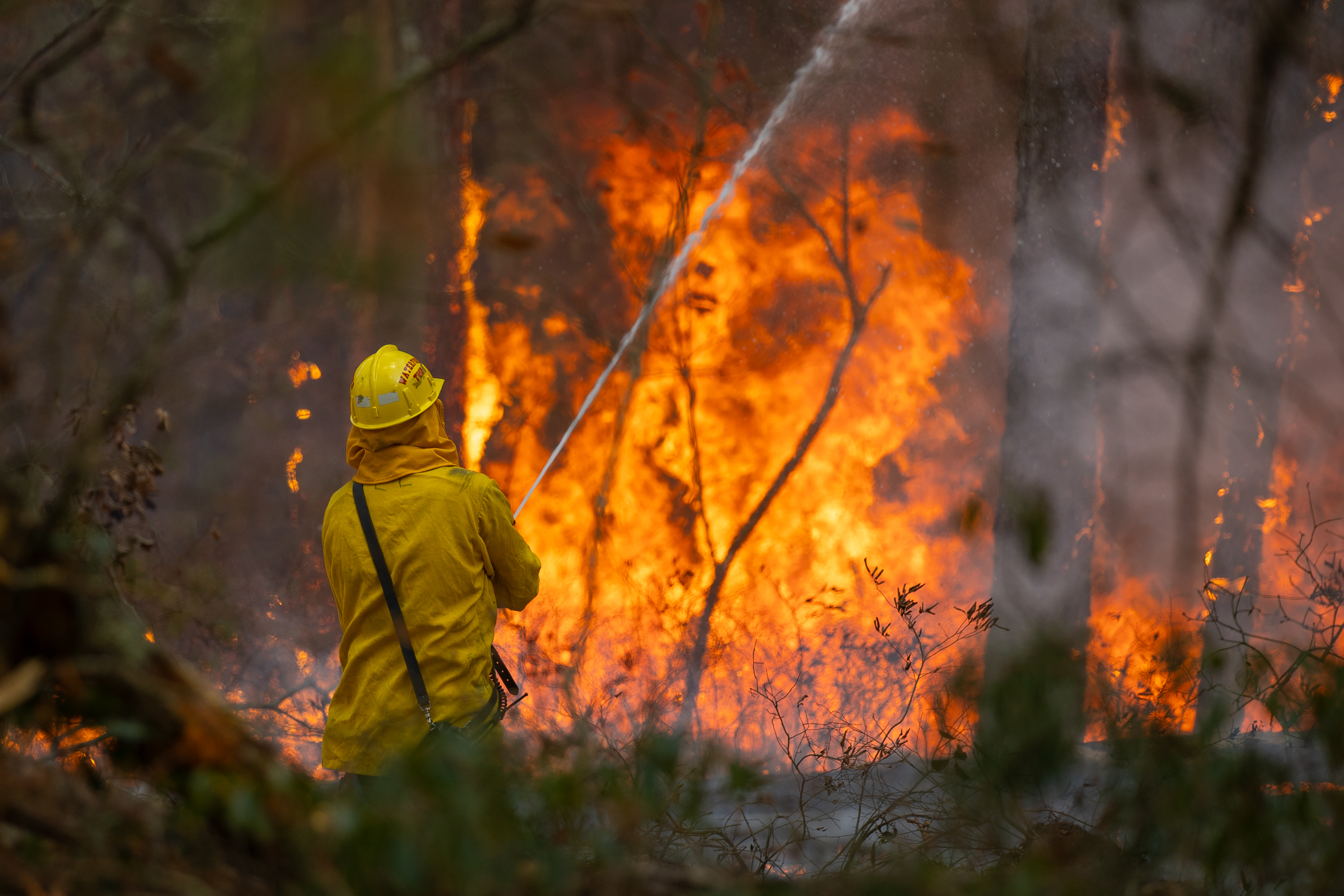 Homes evacuated due to major brush fire - nj.com