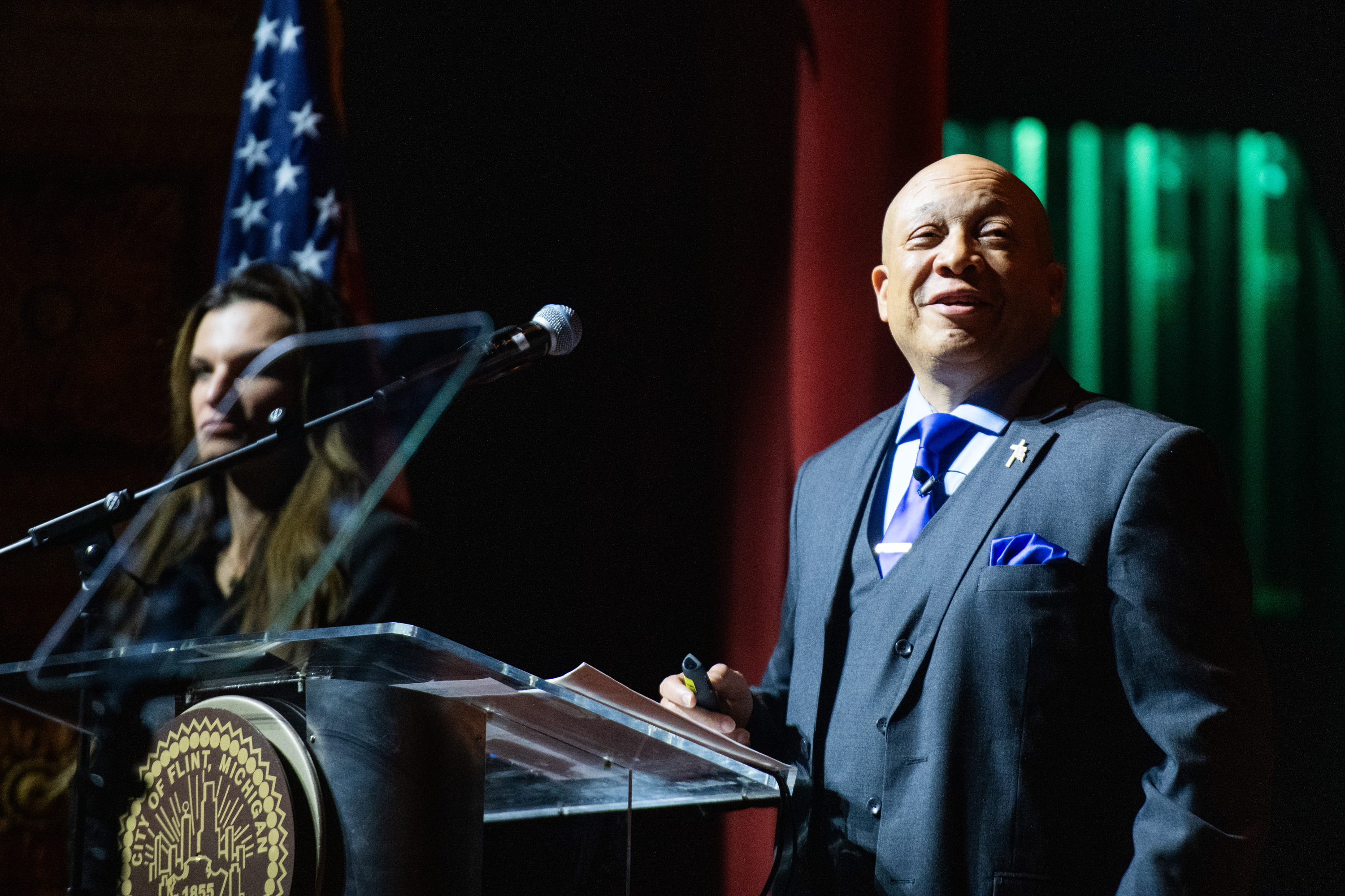Flint Mayor Sheldon Neeley delivers fourth State of the City address ...