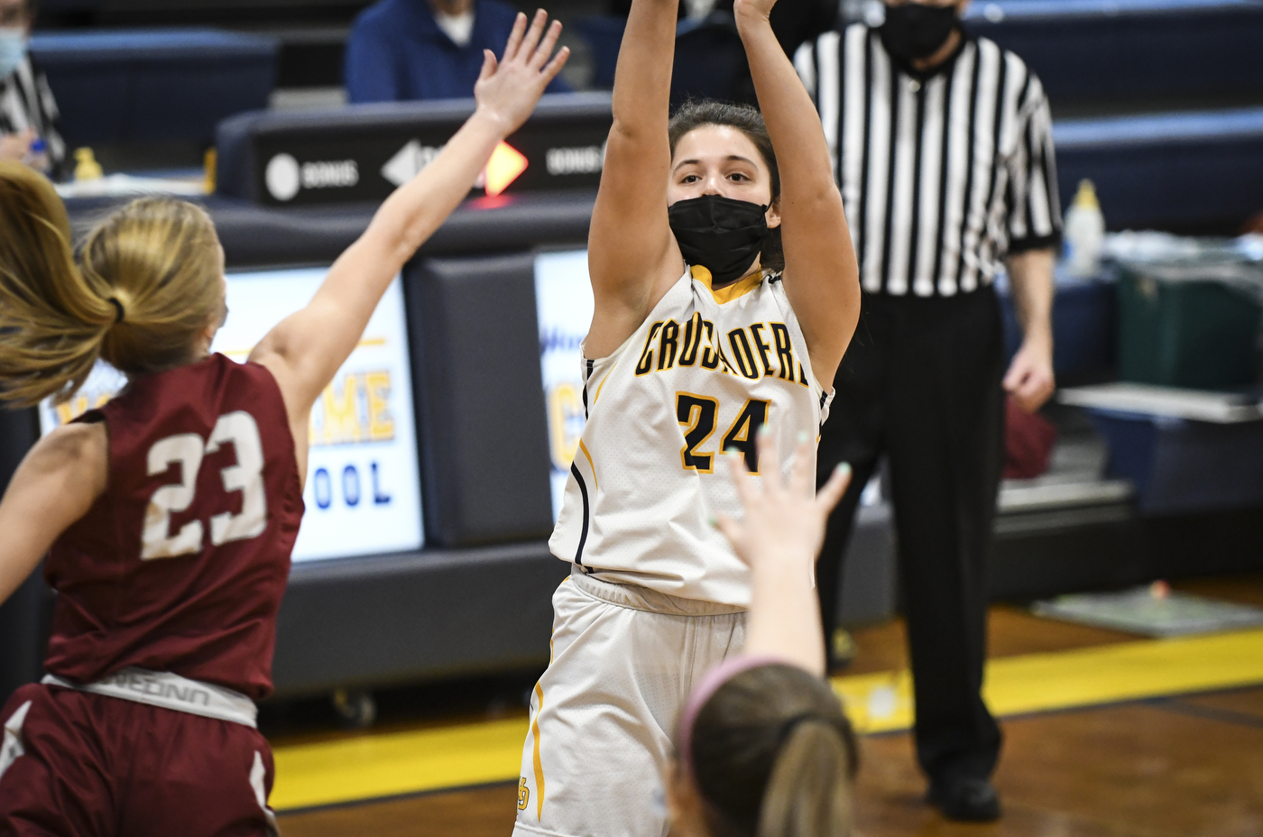 District 11 Class 3A girls basketball semifinals: Pine Grove vs. Notre ...