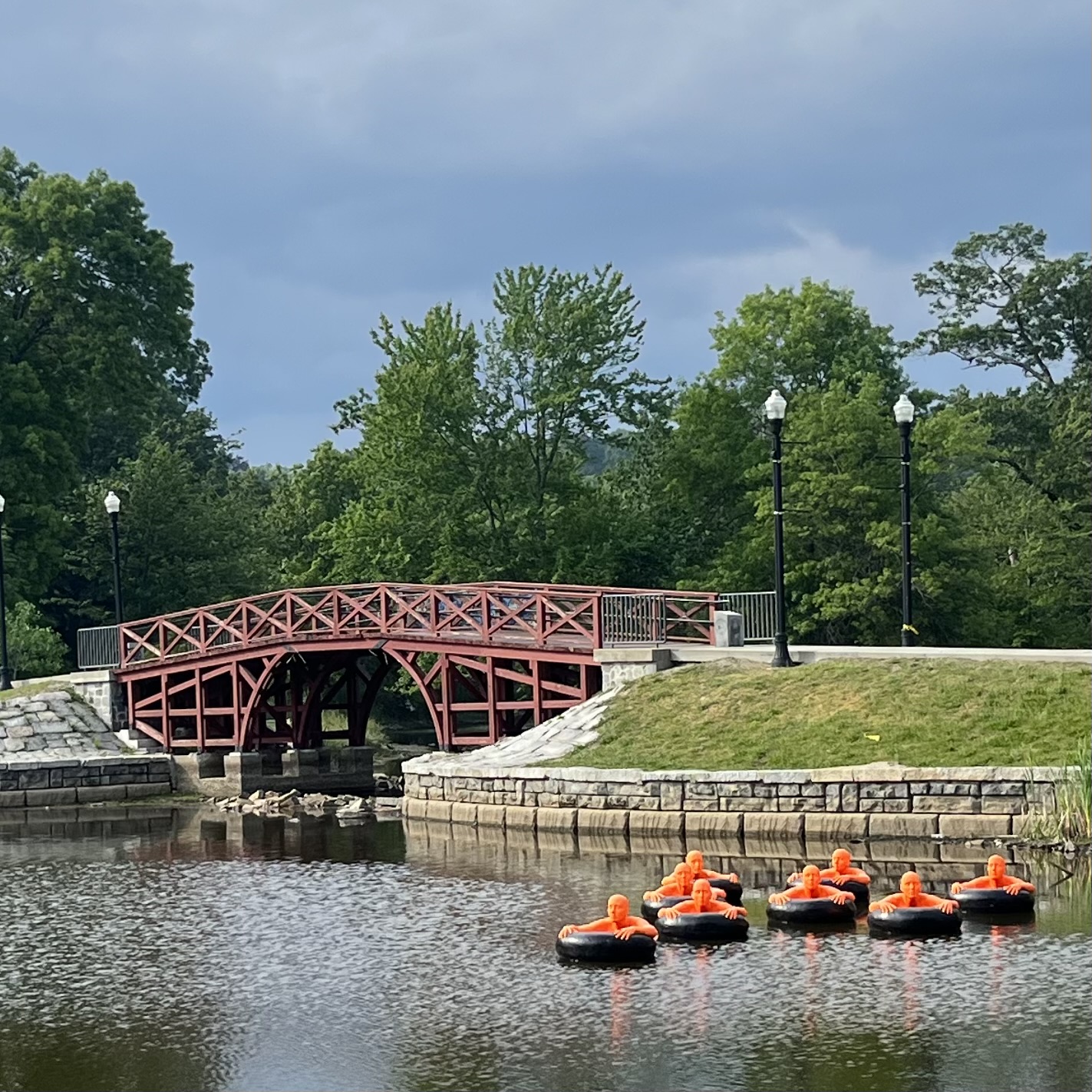SOS Swimmers in Art in the Park in Worcester - masslive.com