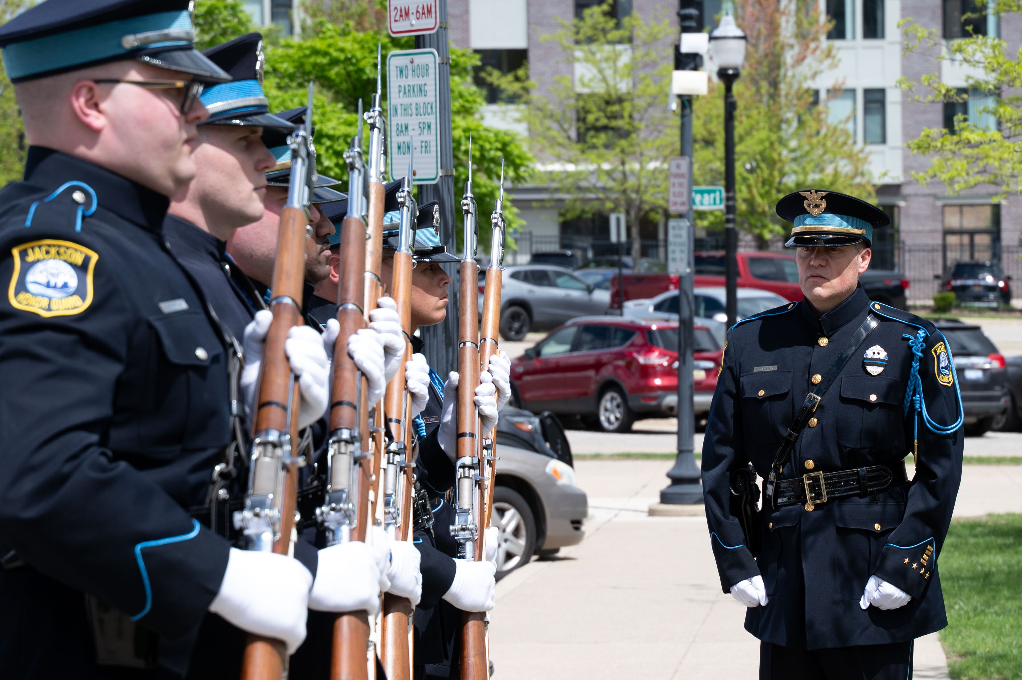 Jackson Fallen Officer Memorial - mlive.com