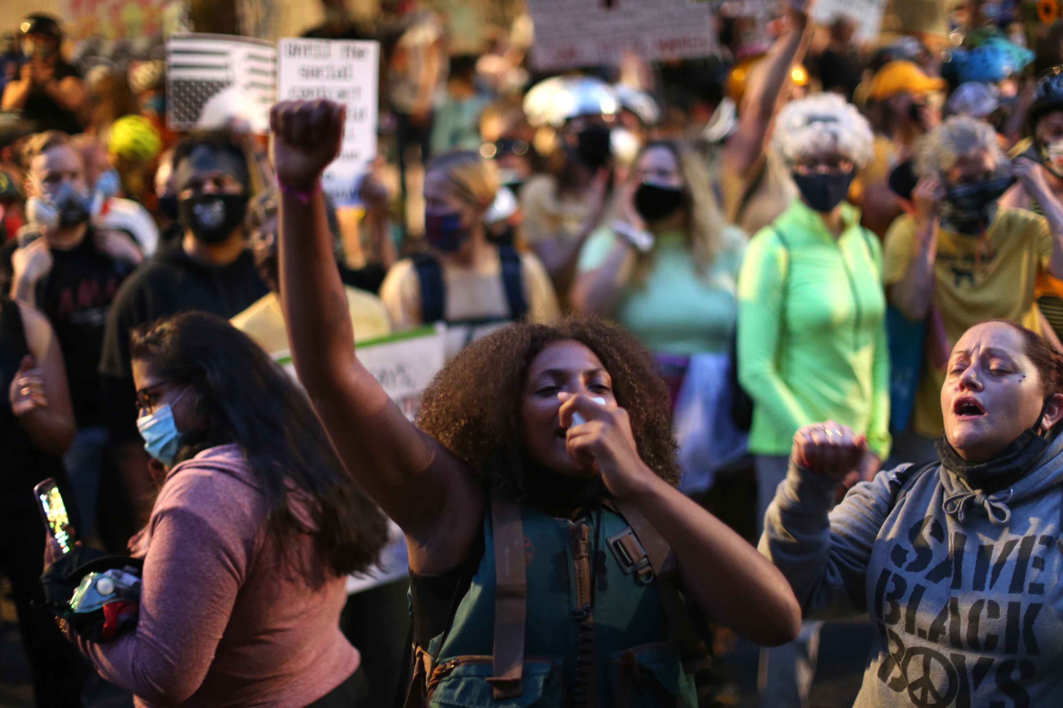 55th day of Portland Protests on July 21 - oregonlive.com
