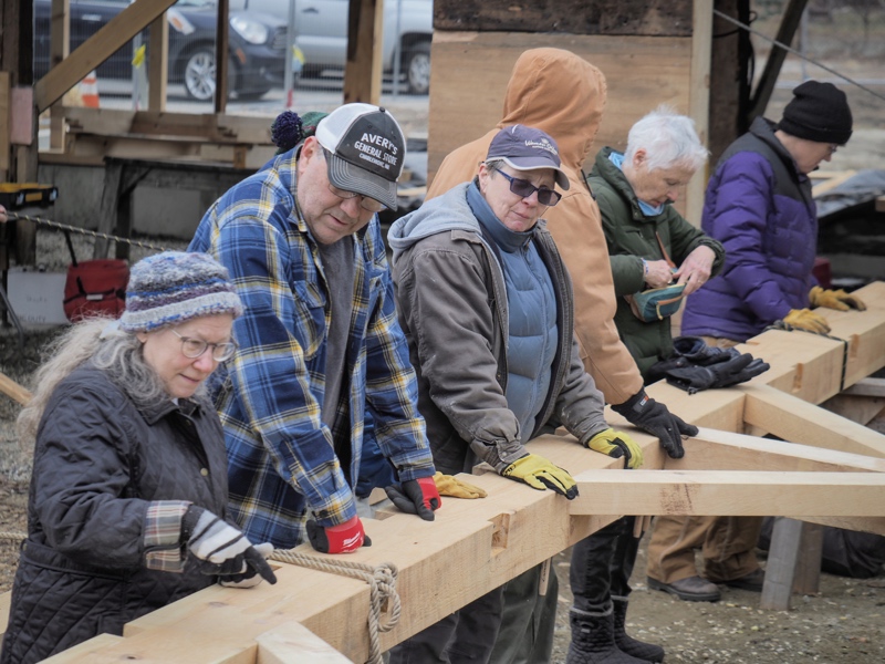 The 1805 Shepherd Barn in Northampton gets and extension the old ...