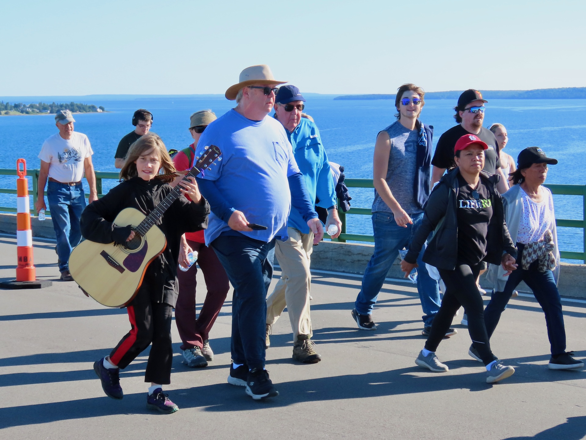 30k cross Mackinac Bridge on Labor Day 2024 - mlive.com