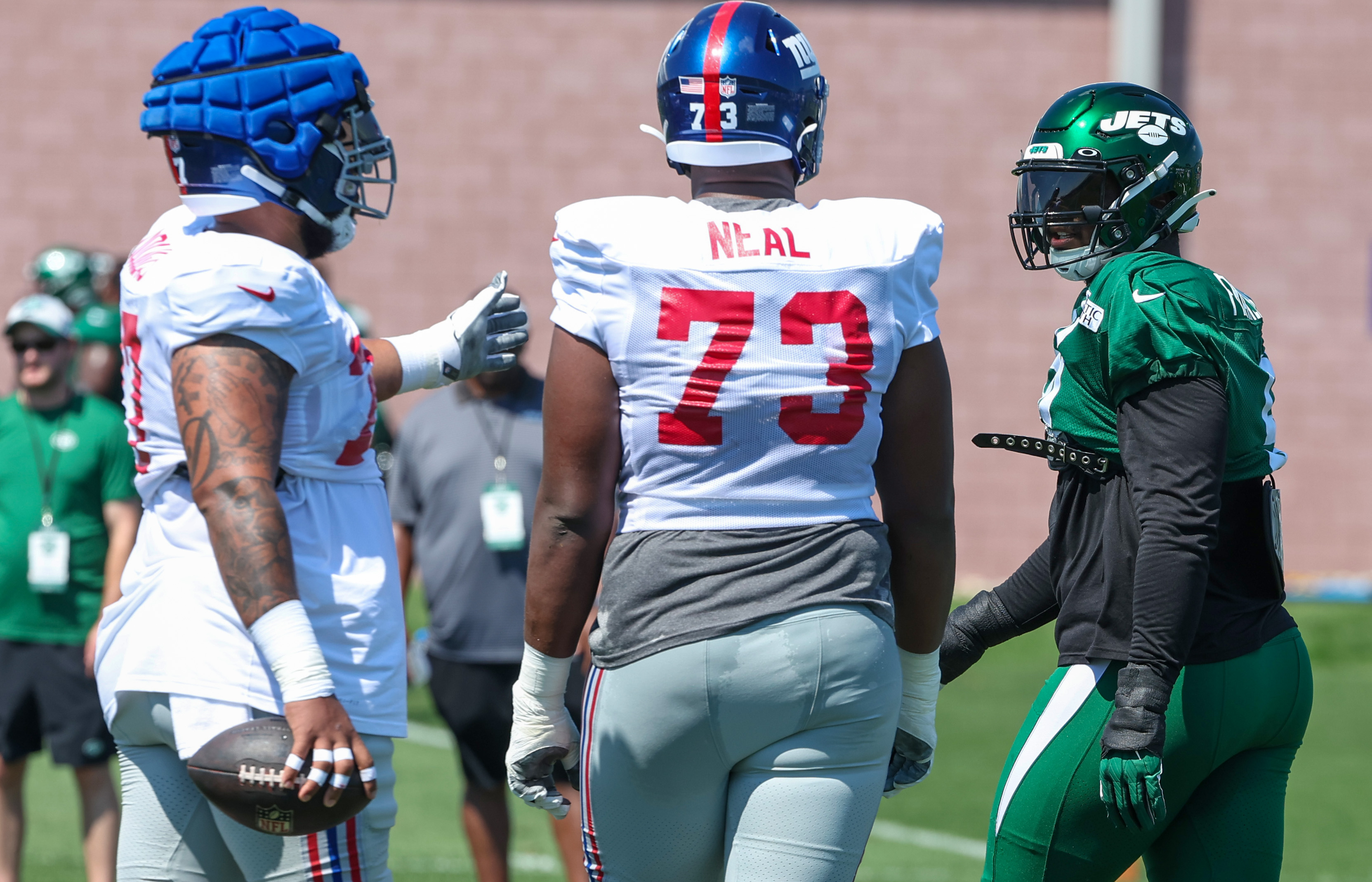 New York Giants and New York Jets joint training camp practice - nj.com