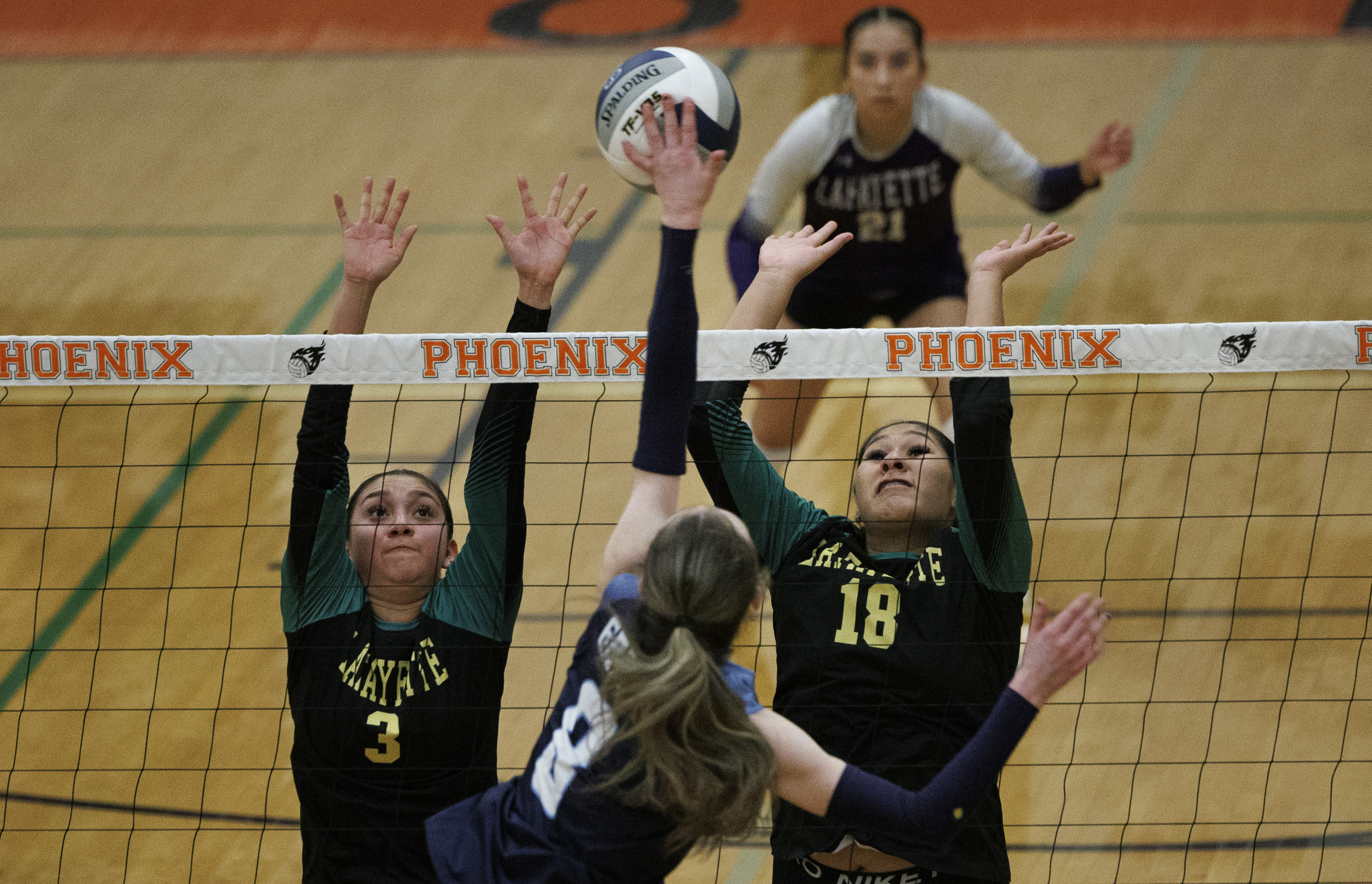 Girls Volleyball Section III Class D final: Bishop Grimes vs LaFayette ...