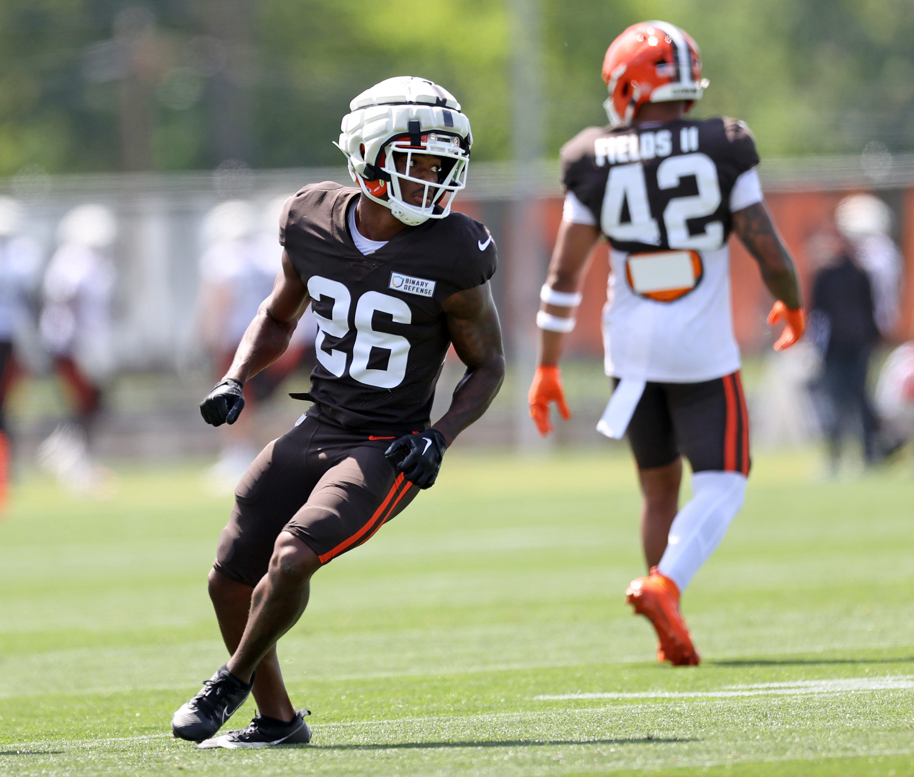 Cleveland Browns cornerback Myles Harden, August 22, 2024 - cleveland.com
