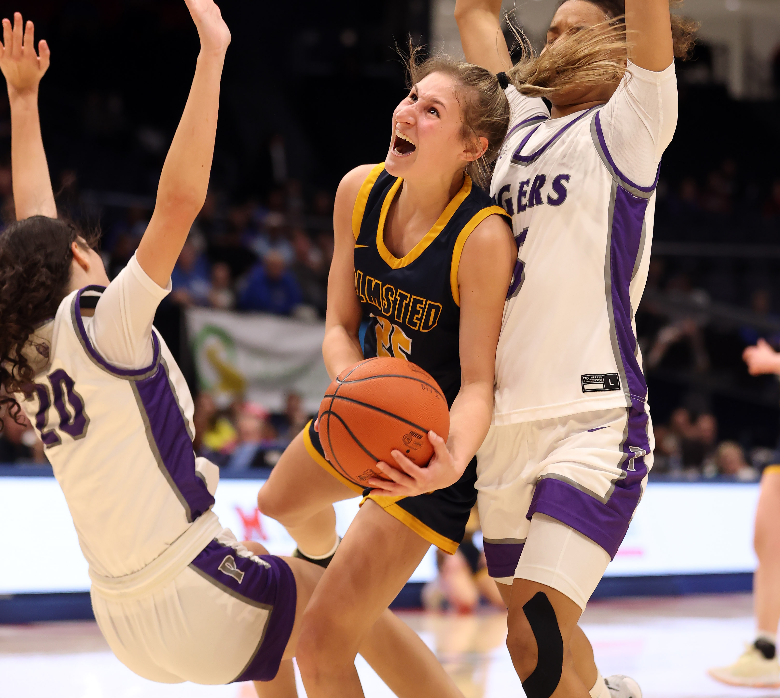 OHSAA div. I girls state basketball semifinals: Olmsted Falls vs. Pickerington Central, March 10 ...
