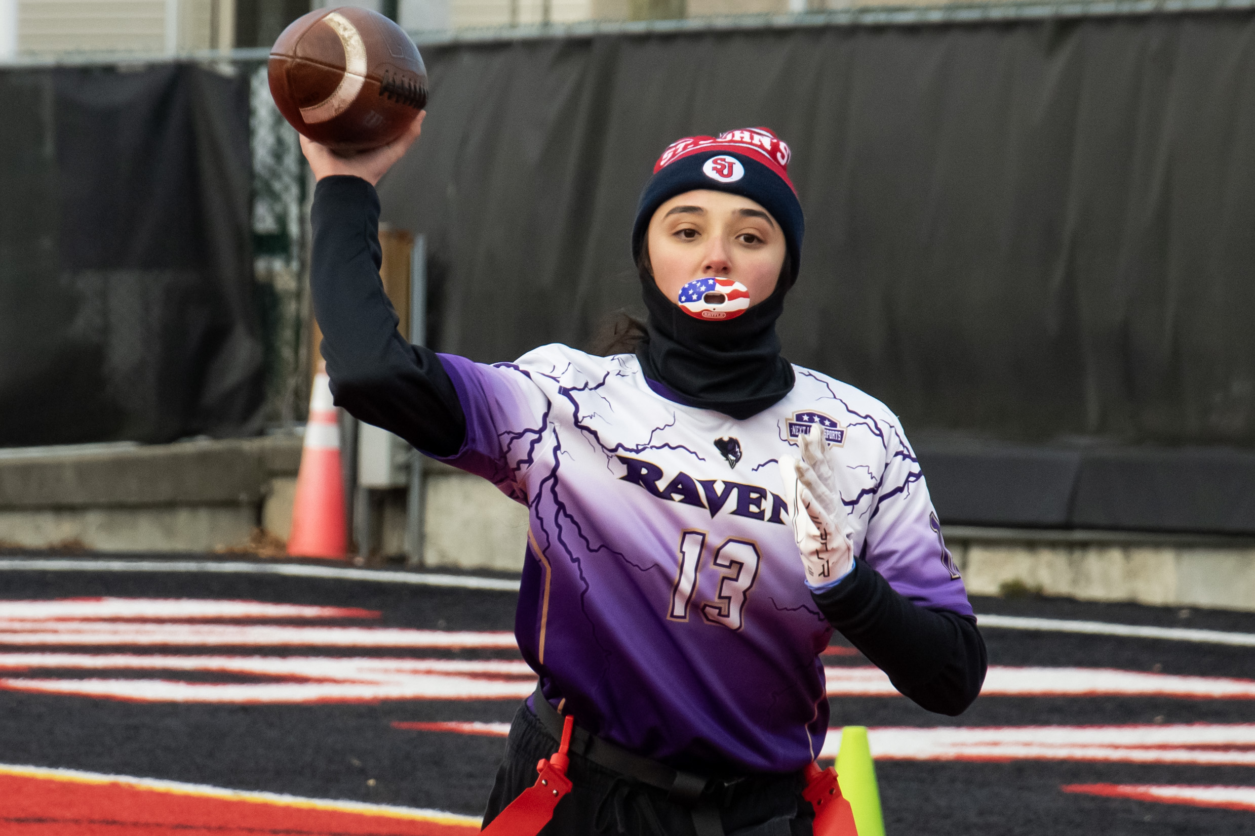 Next Level Flag Football players compete in a championship game at ...