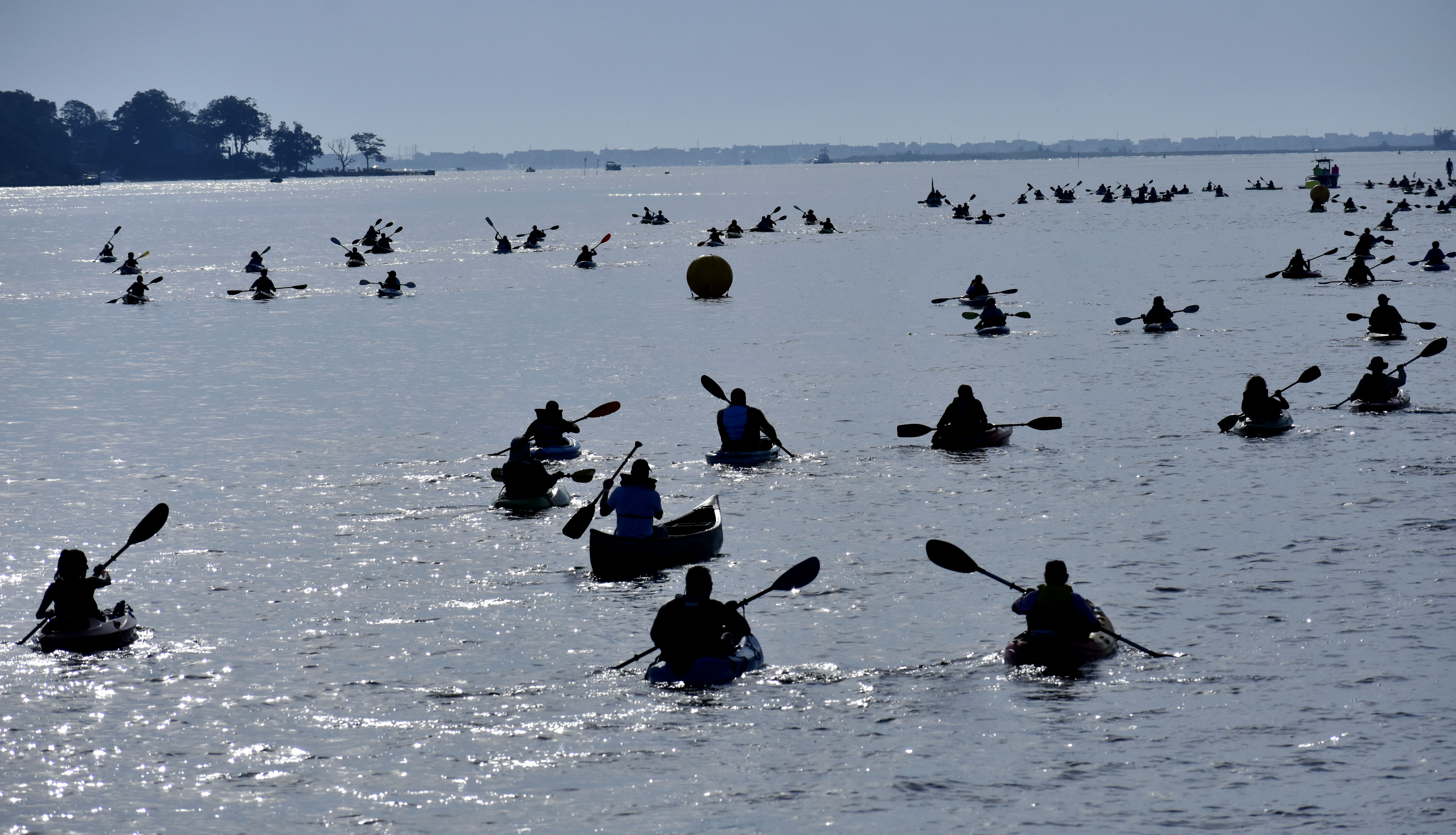 Paddlers attempt Guinness World Record on the Toms River - nj.com
