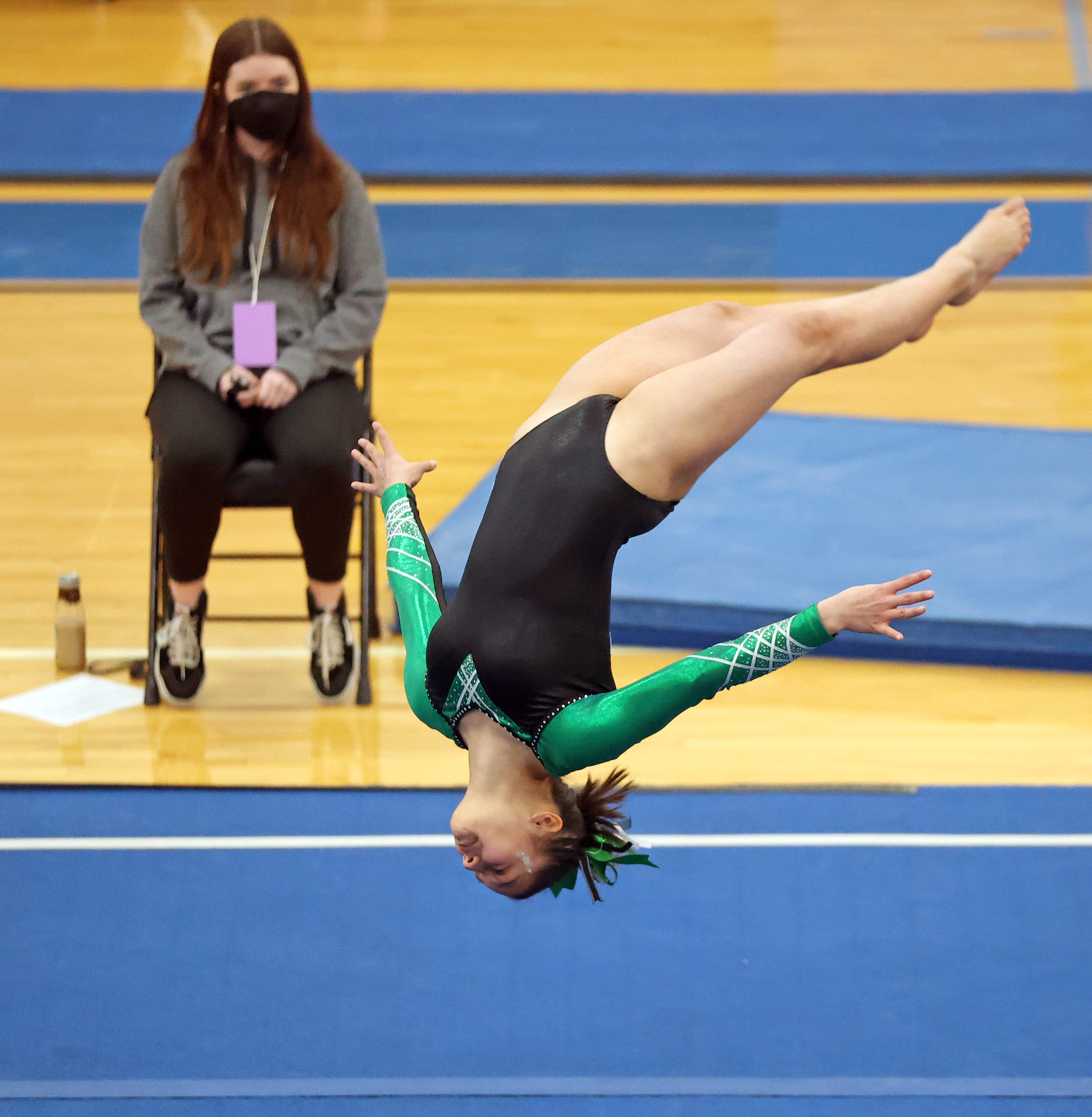 OHSAA state gymnastics individual championships, March 5, 2021 ...