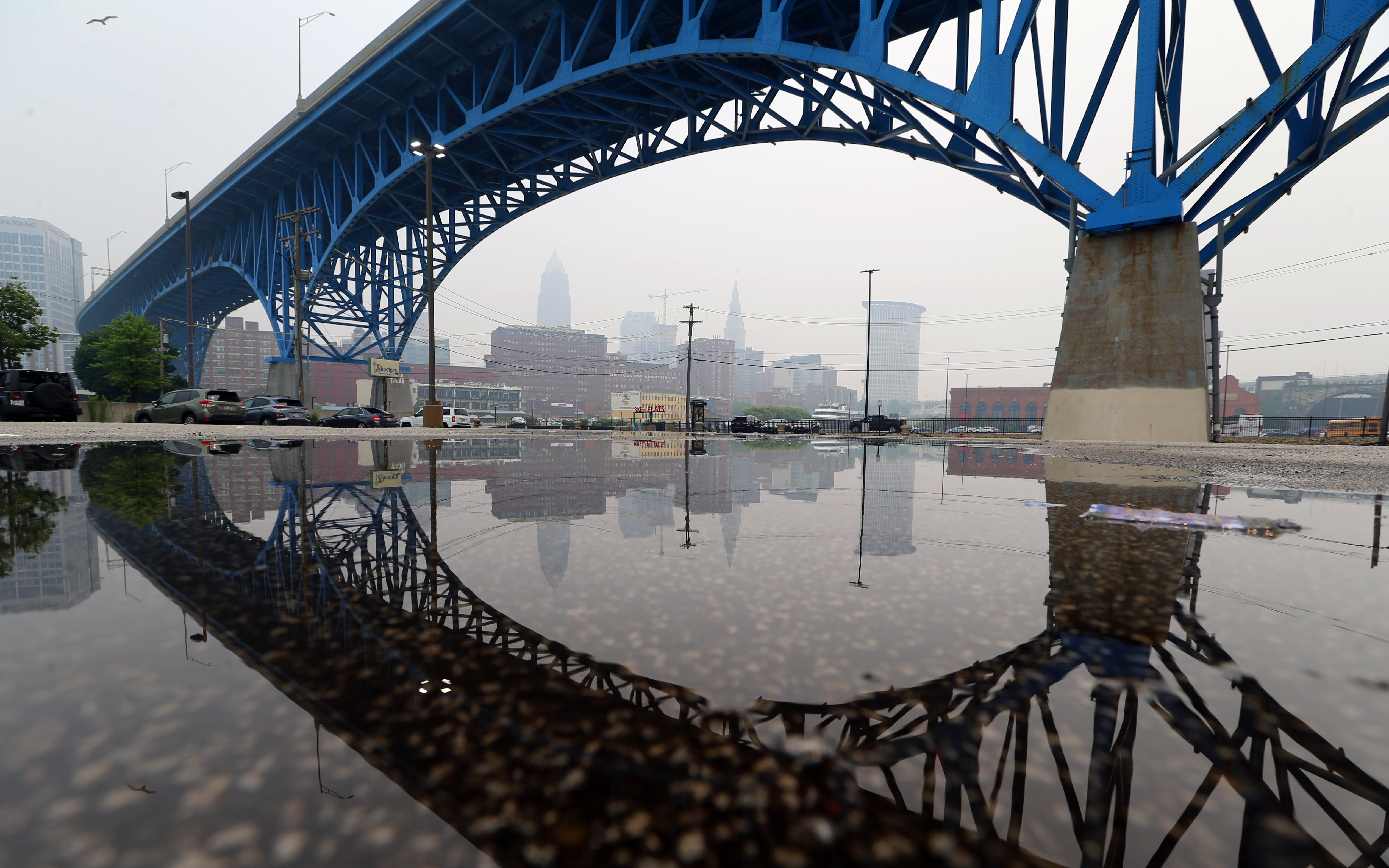 Smoke from Canadian wildfires covers Northeast Ohio, June 28, 2023 ...