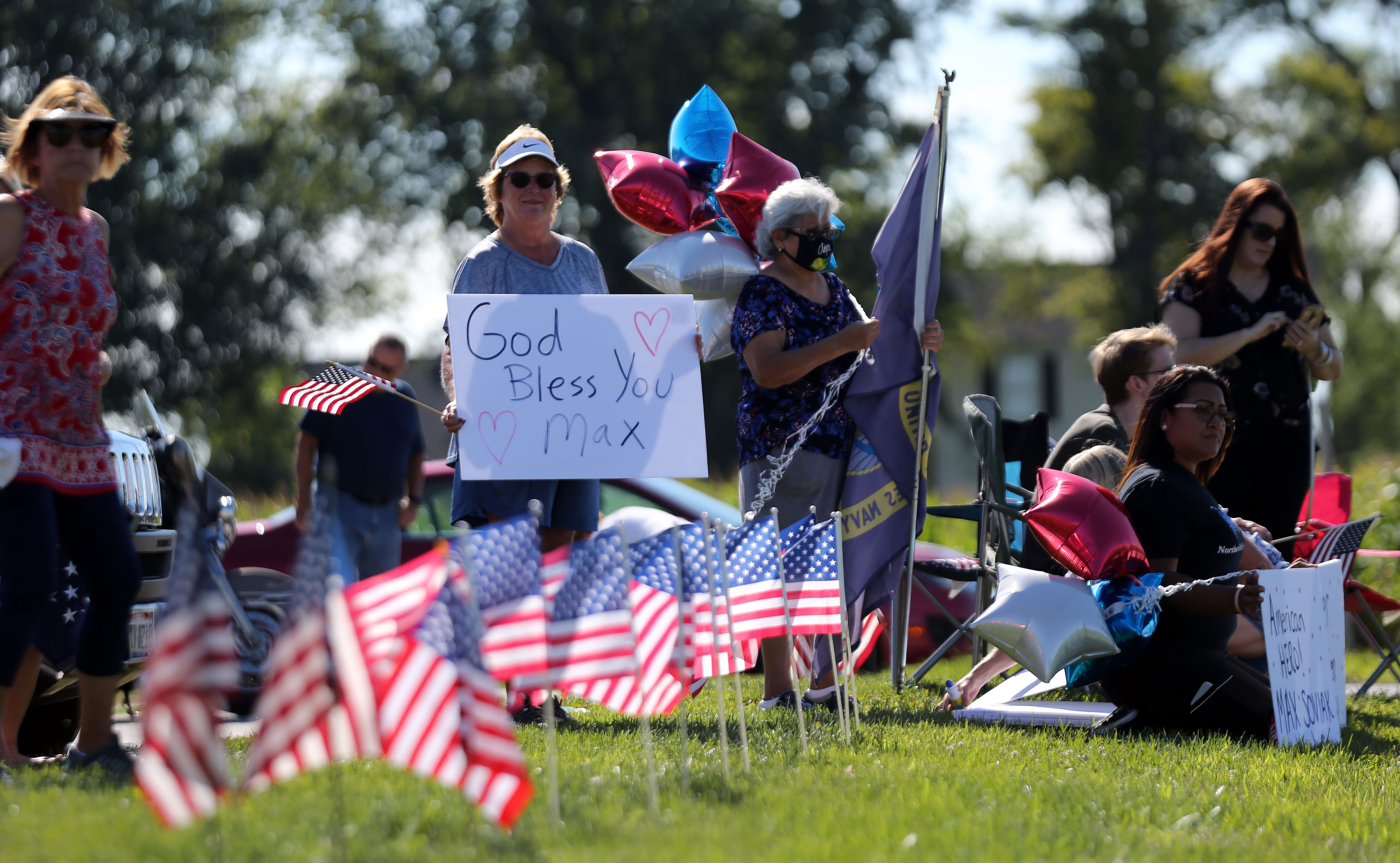 Public procession for Maxton Soviak, September 8, 2021 - cleveland.com
