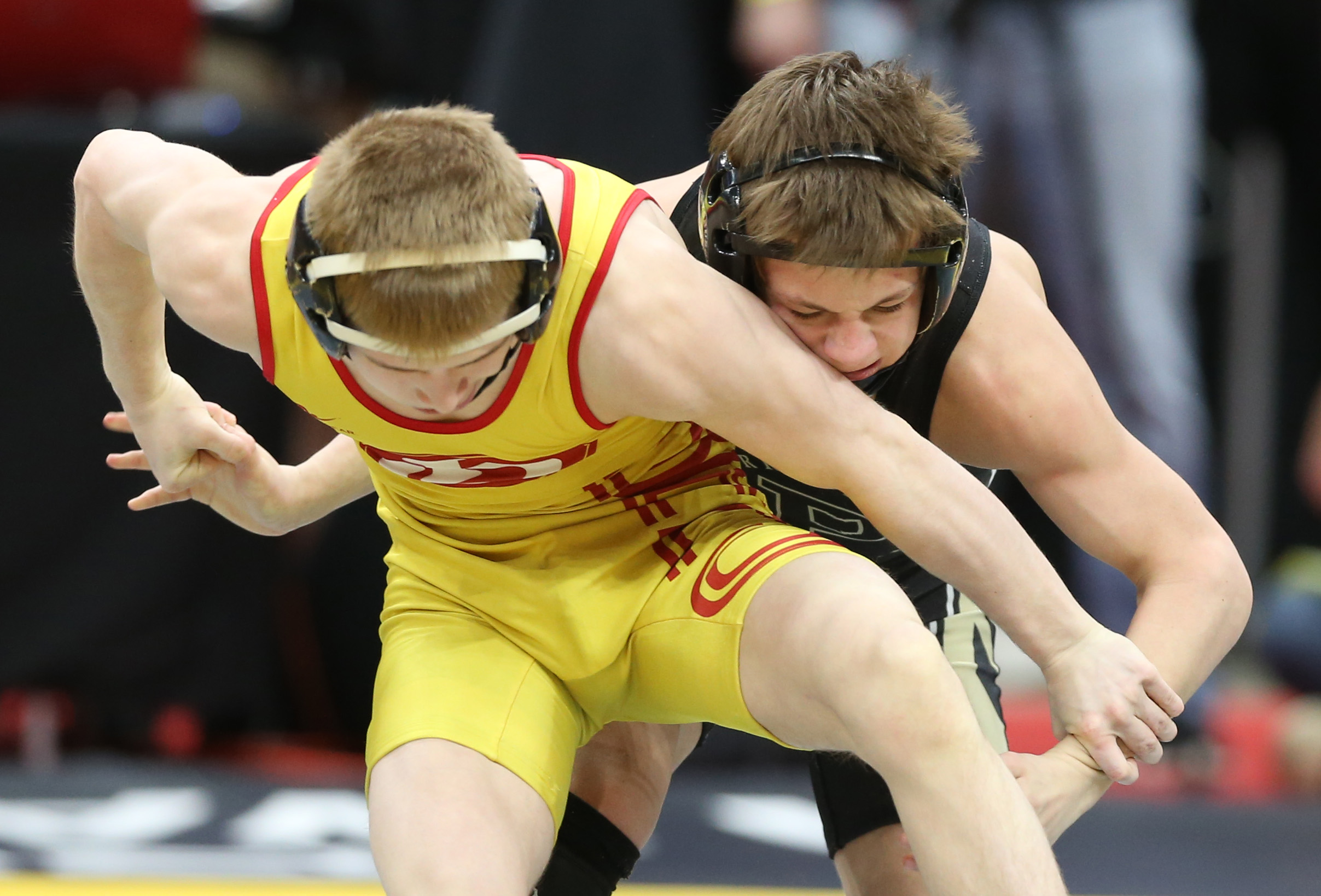 D1 state high school wrestling tournament semifinals, March 11, 2023 ...