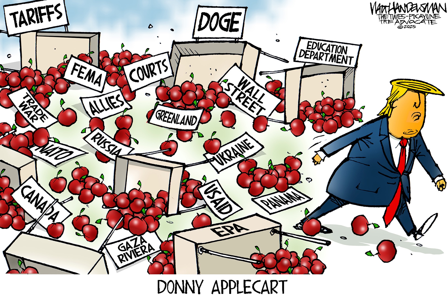 Editorial cartoons for March 23, 2025 - cleveland.com