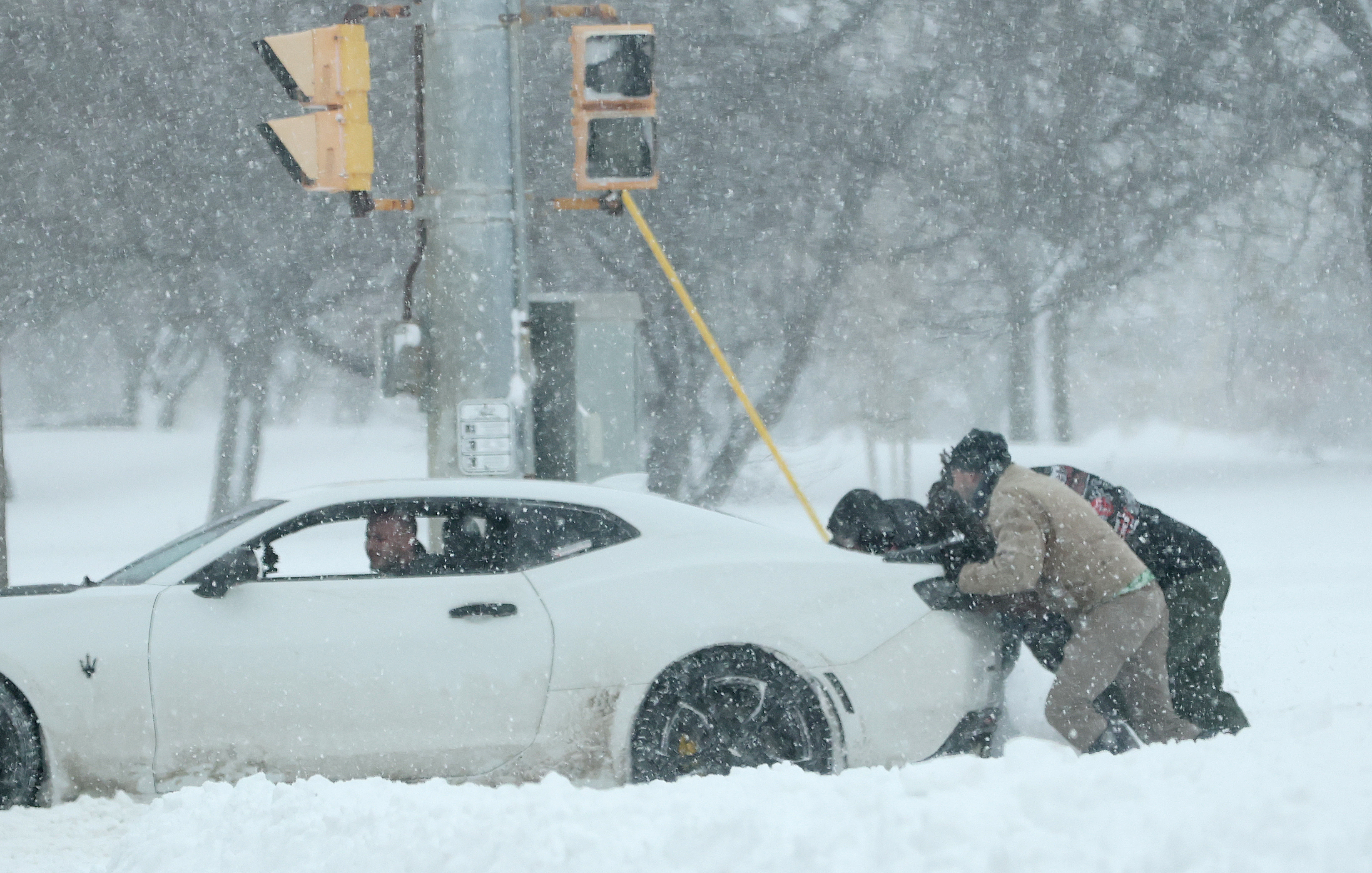 Lake Effect snow hits Central New York - syracuse.com