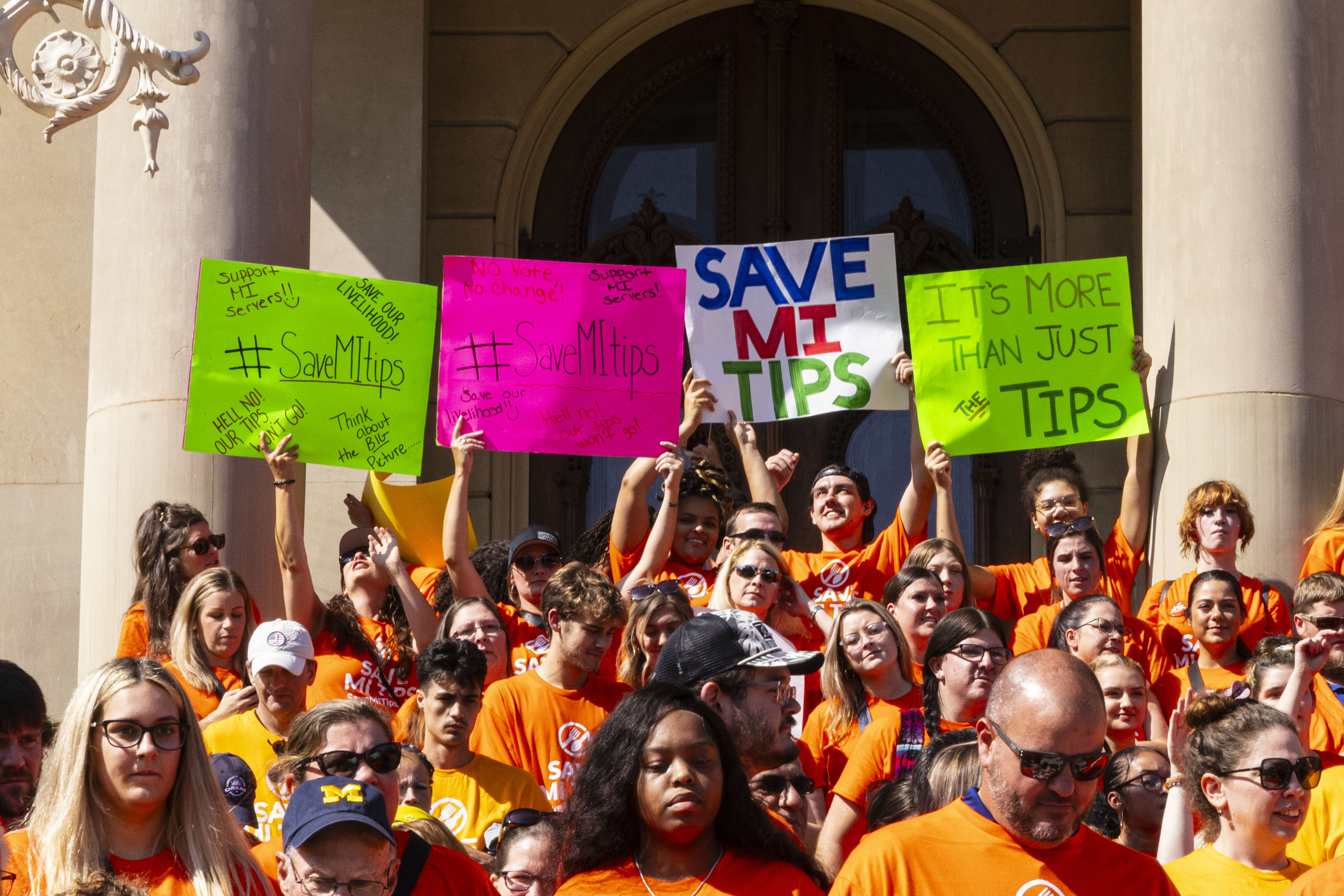 'Save MI Tips' rally at Michigan State Capitol - mlive.com