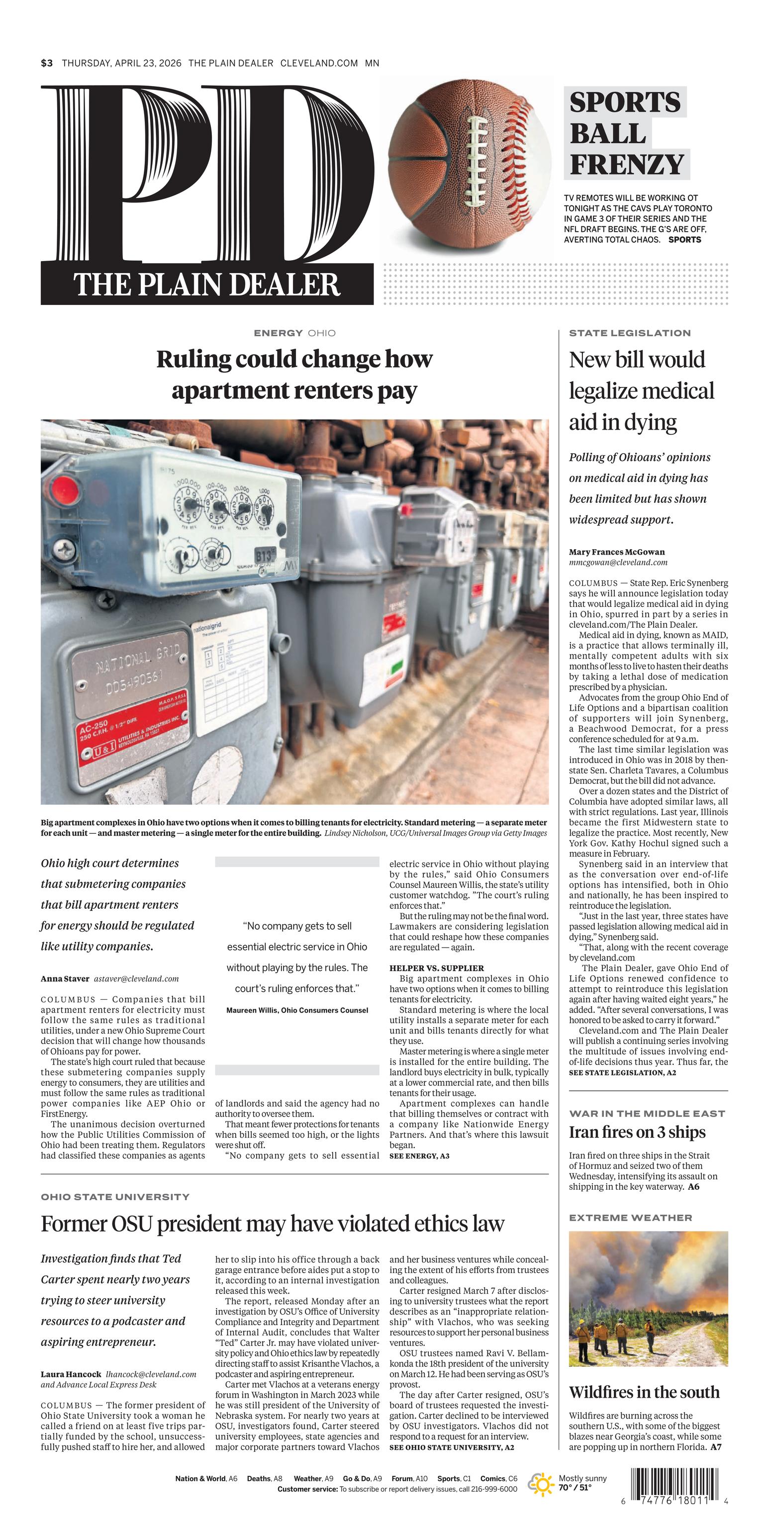 Cleveland Plain Dealer | Cleveland, Ohio Newspaper - Cleveland.com