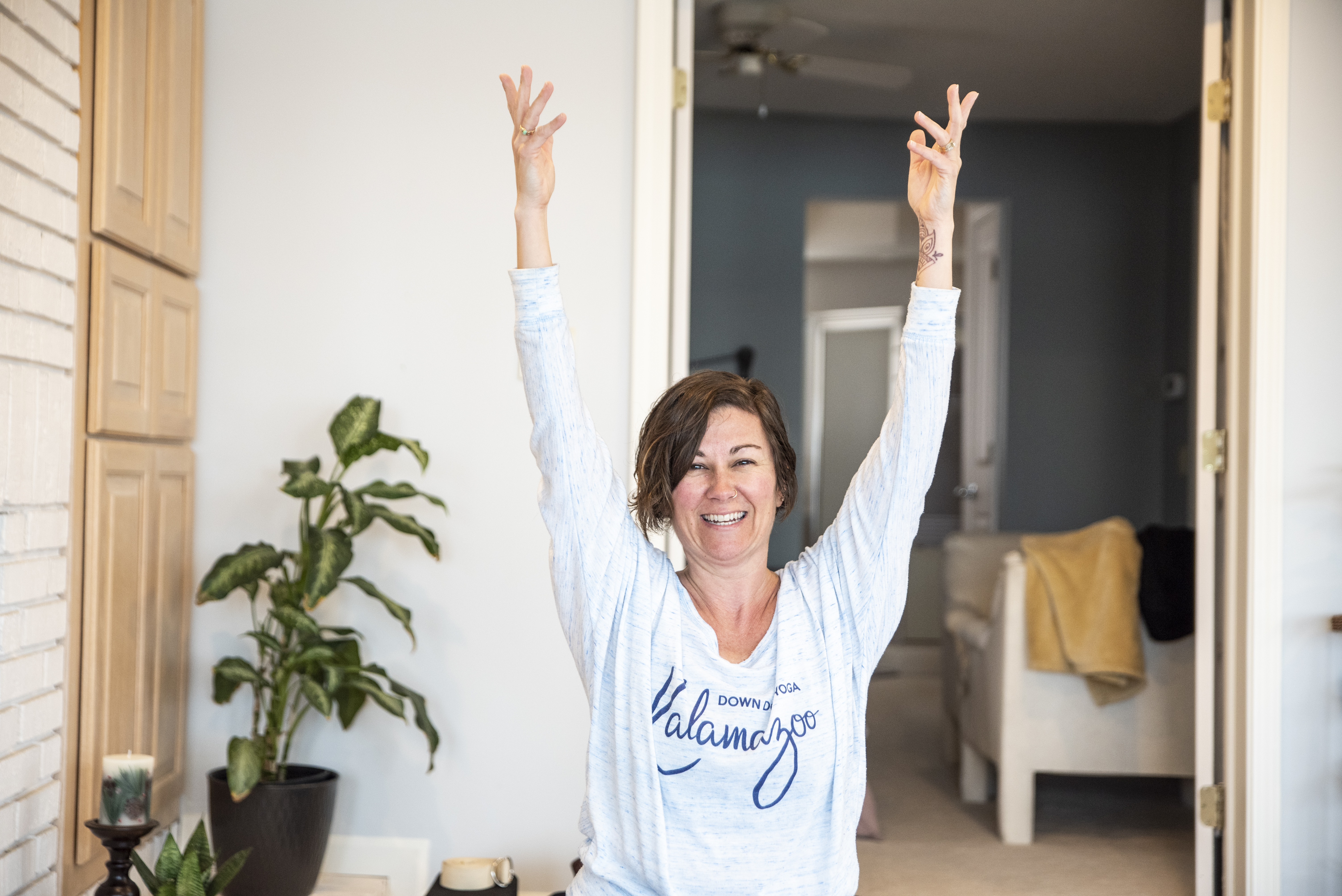 Down Dog Yoga continues to teach classes from home - mlive.com
