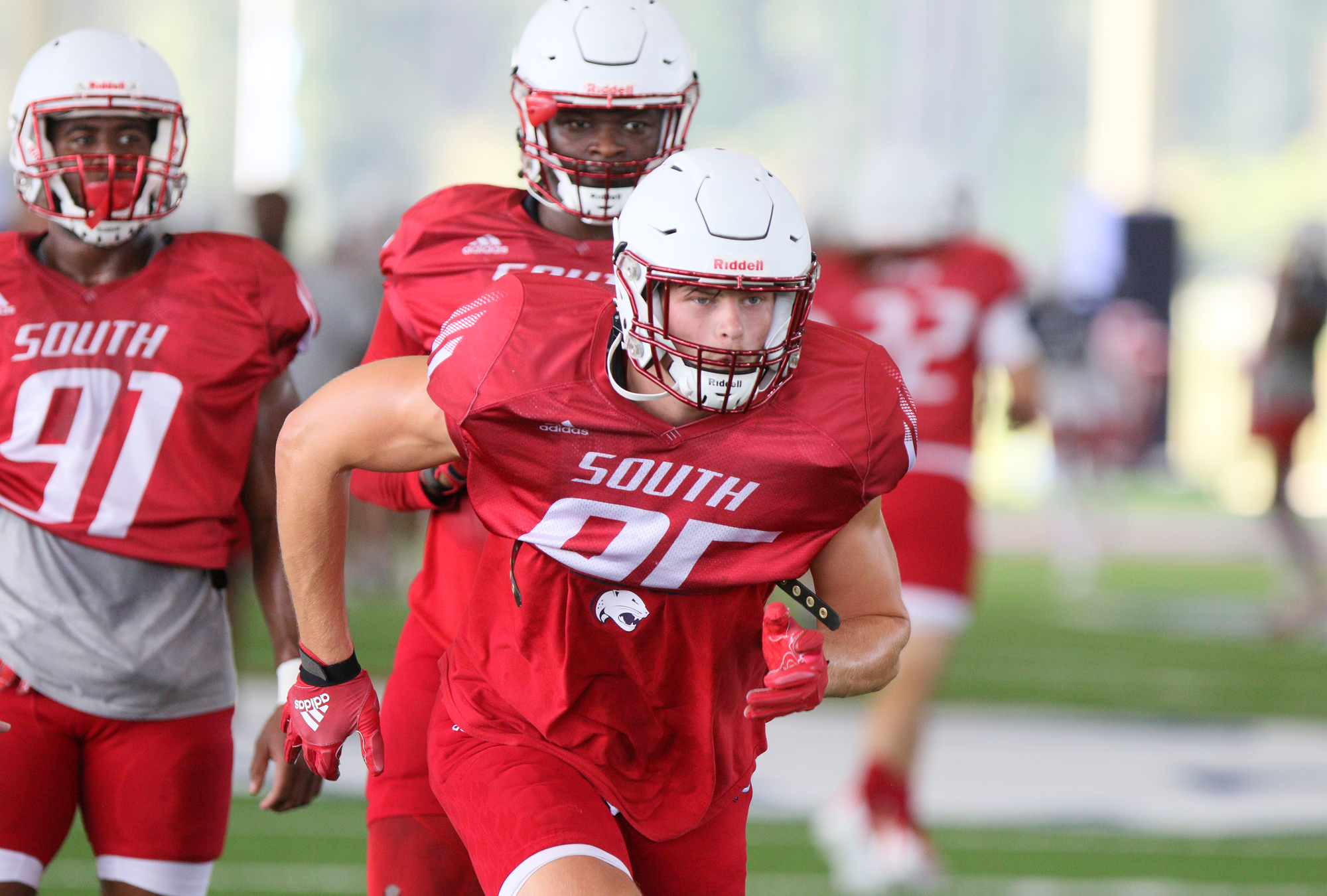 South Alabama football practice - al.com
