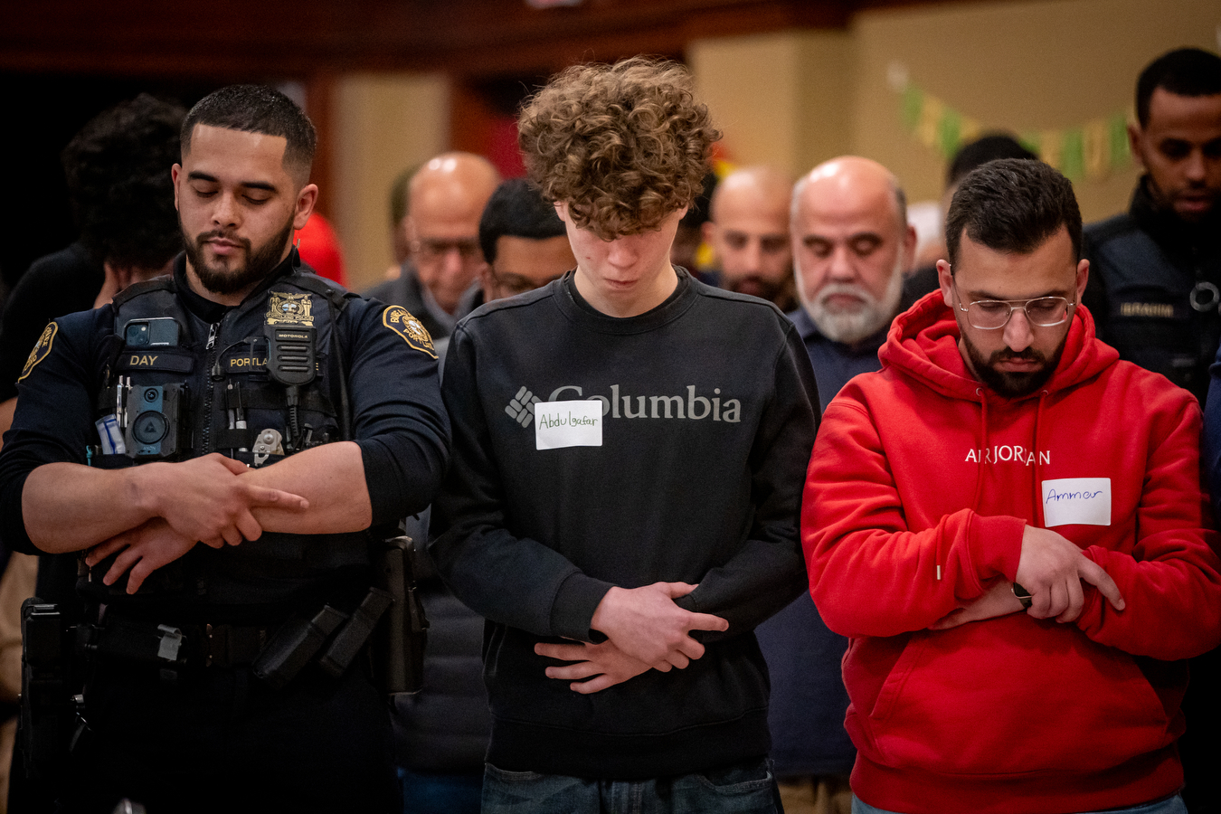 Community iftar hosted by Portland Police Bureau's Muslim Advisory ...
