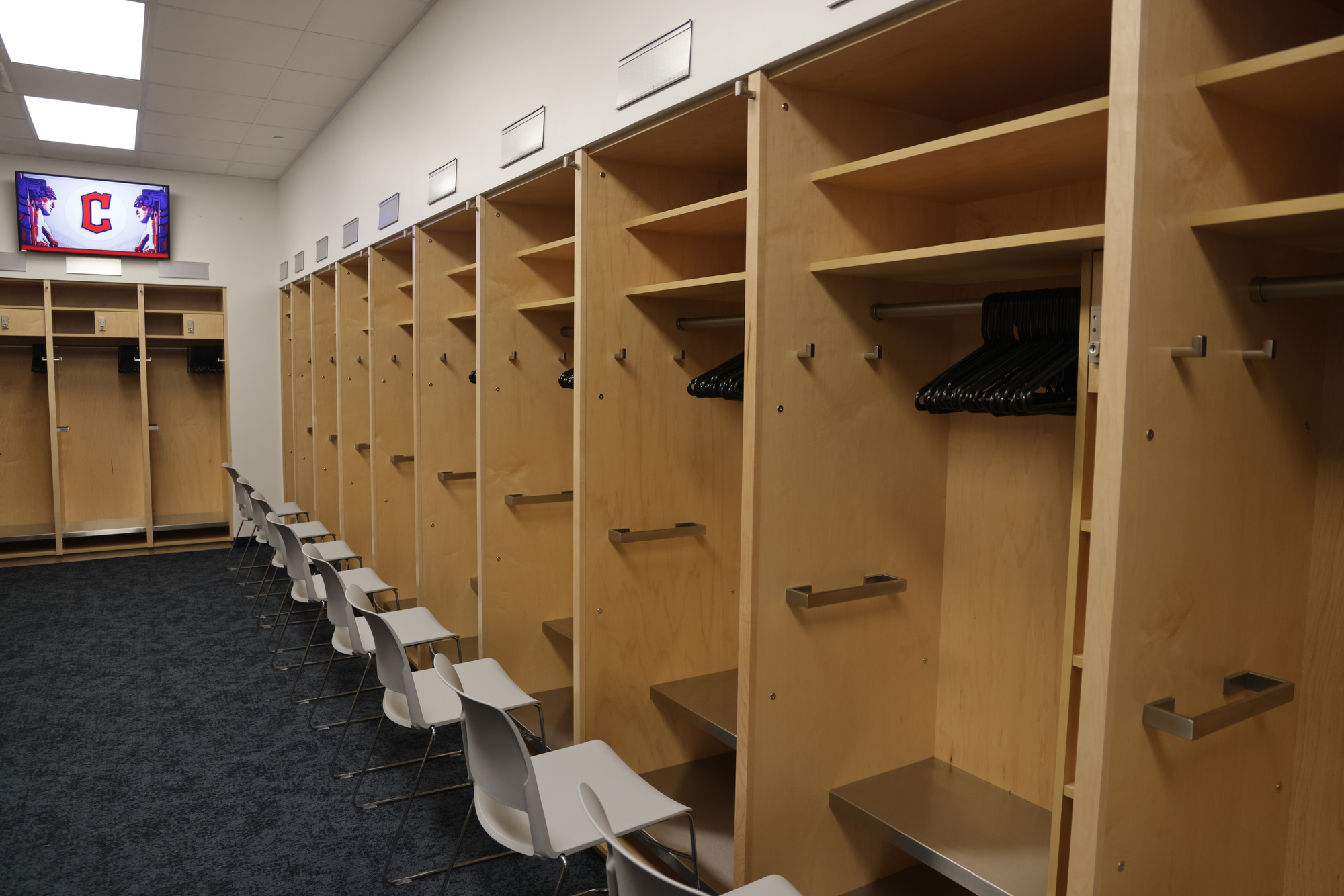 Cleveland Guardians show off new locker rooms and more - cleveland.com