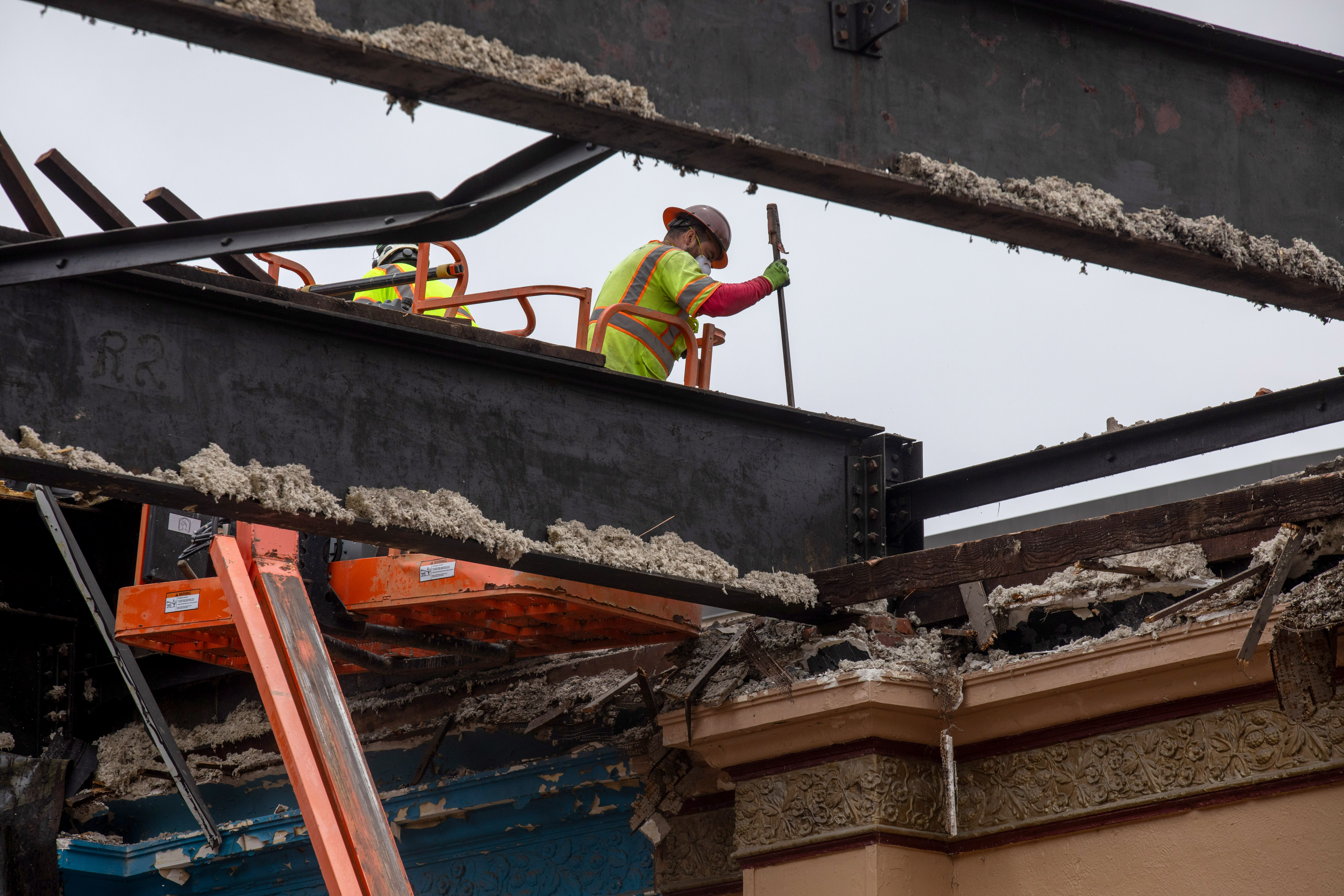 100-year-old movie theater being demolished - nj.com