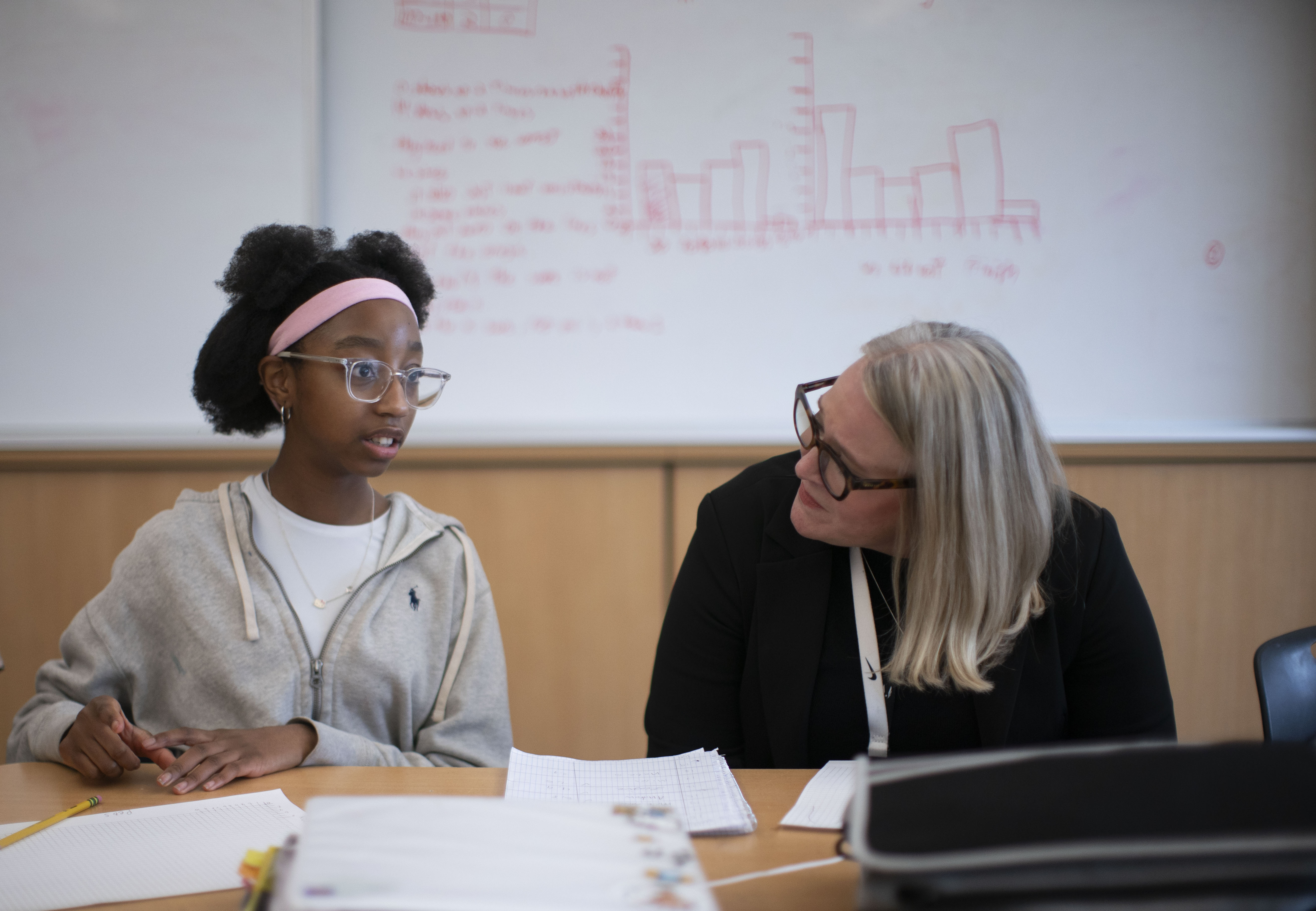 Math class at Faubion School in Portland - oregonlive.com