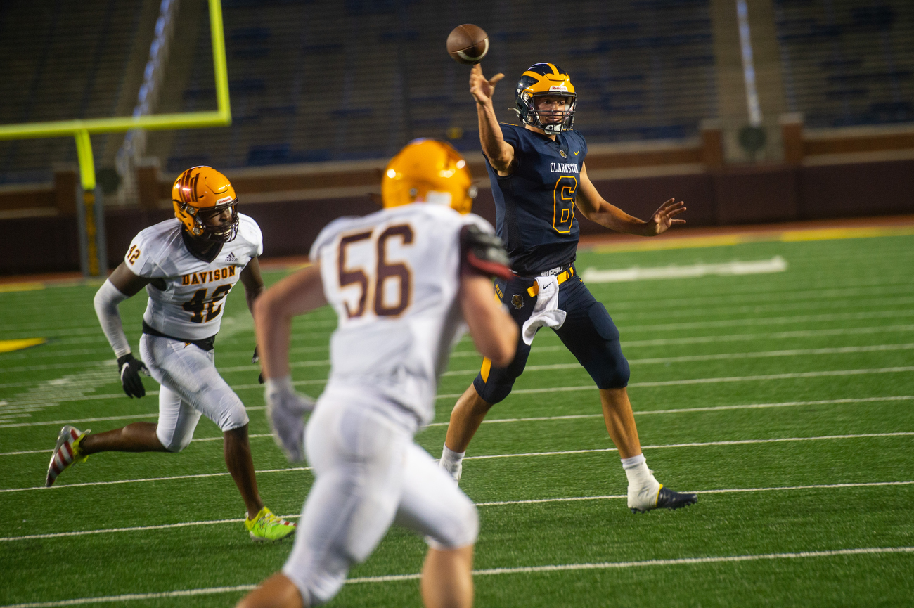 Clarkston vs. Davison football at the Big House - mlive.com