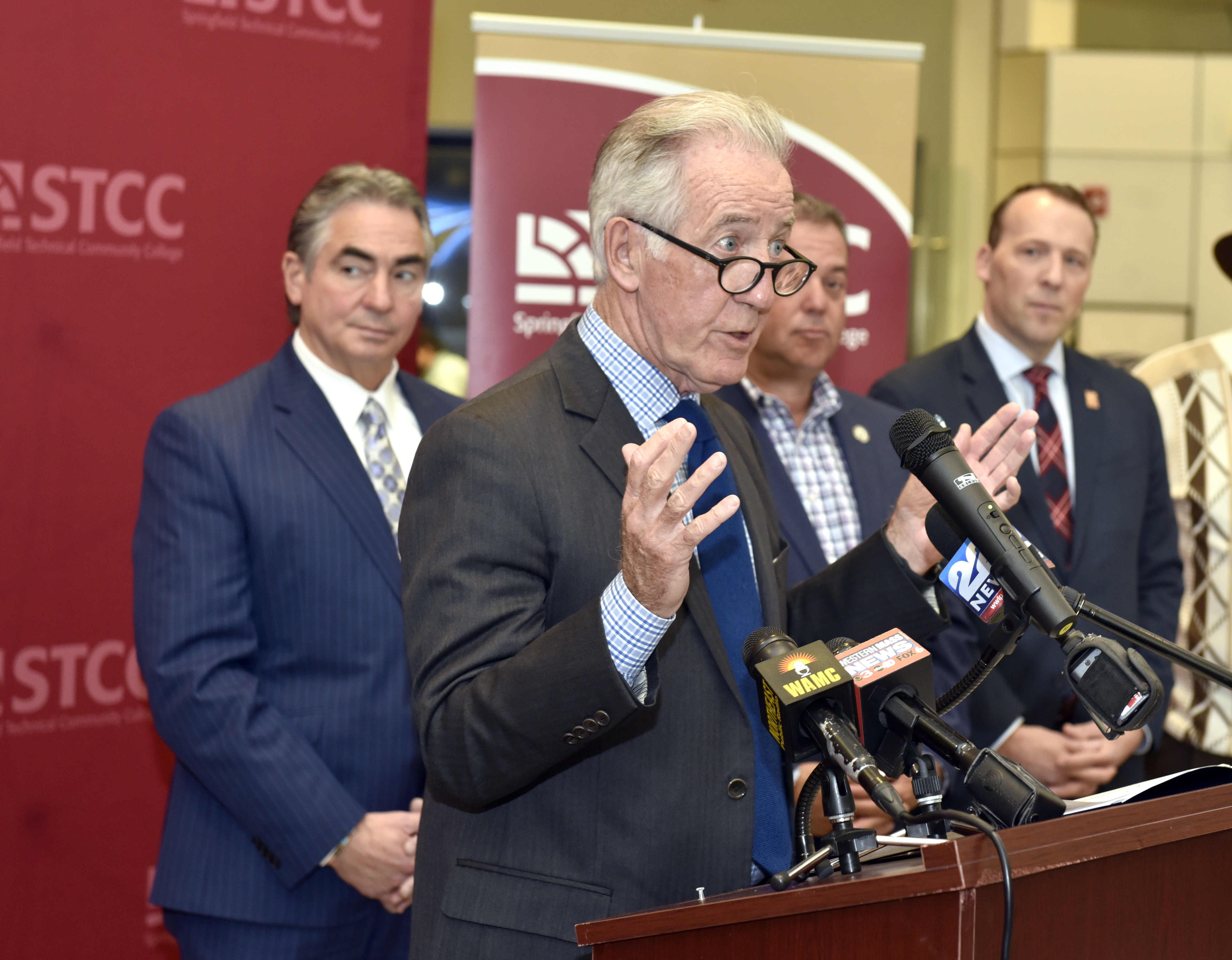 Congressman Neal and officials celebrate initiative for Cyber Range and ...