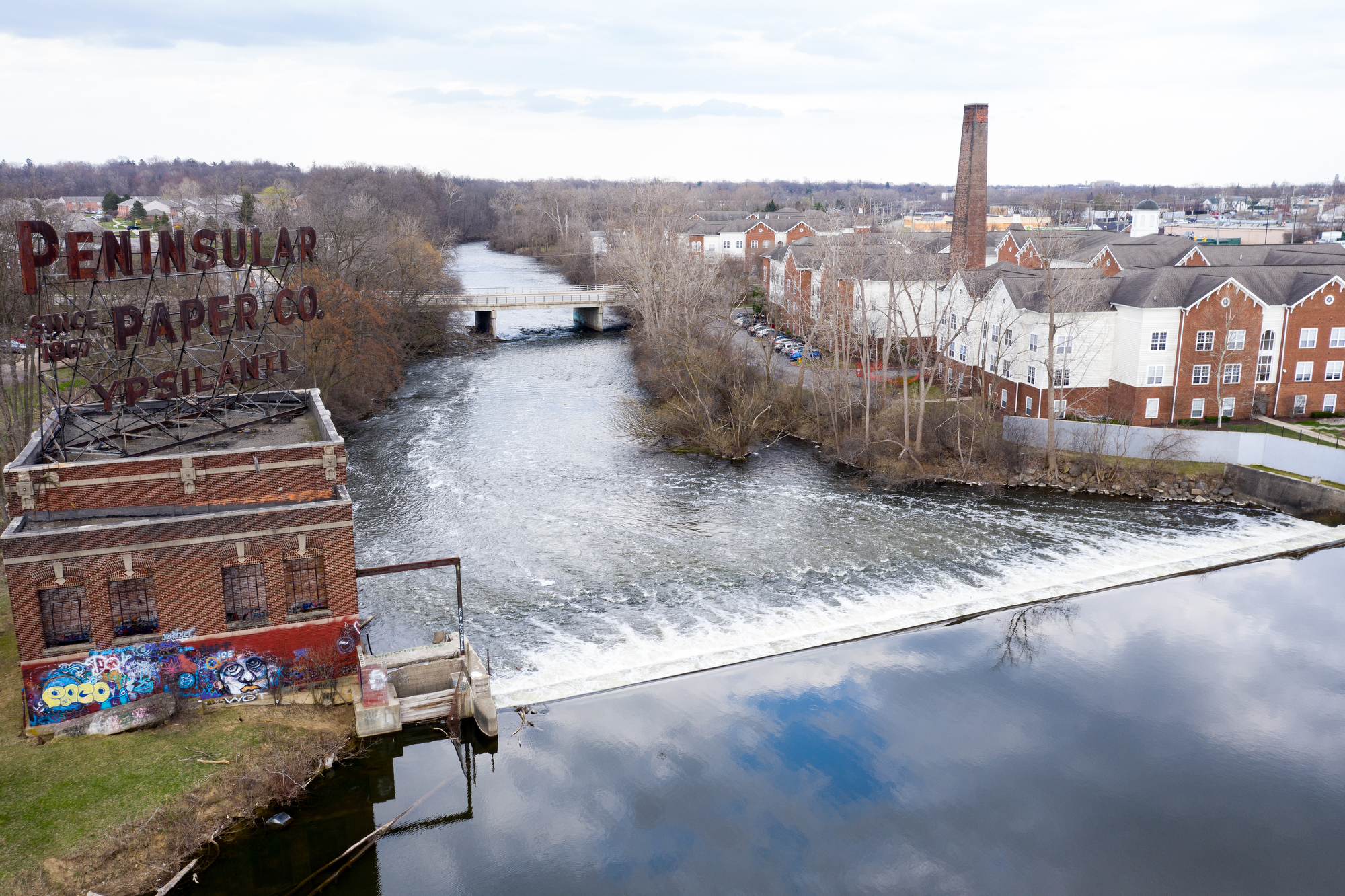 Ypsilanti's Peninsular Paper Dam - mlive.com