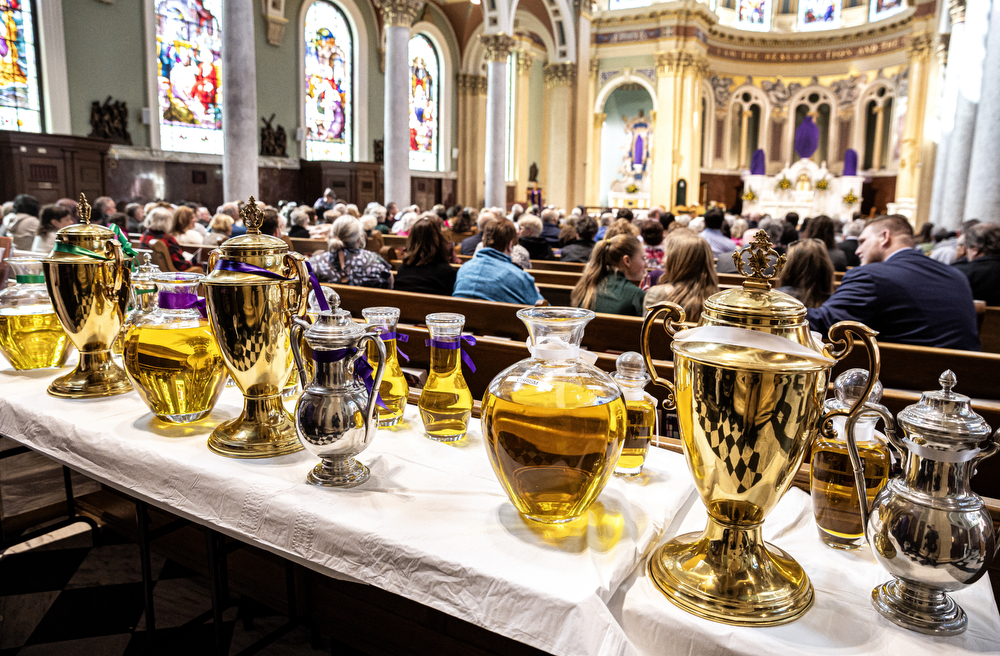 Bishop Timothy Senior officiates the Chrism Mass - pennlive.com