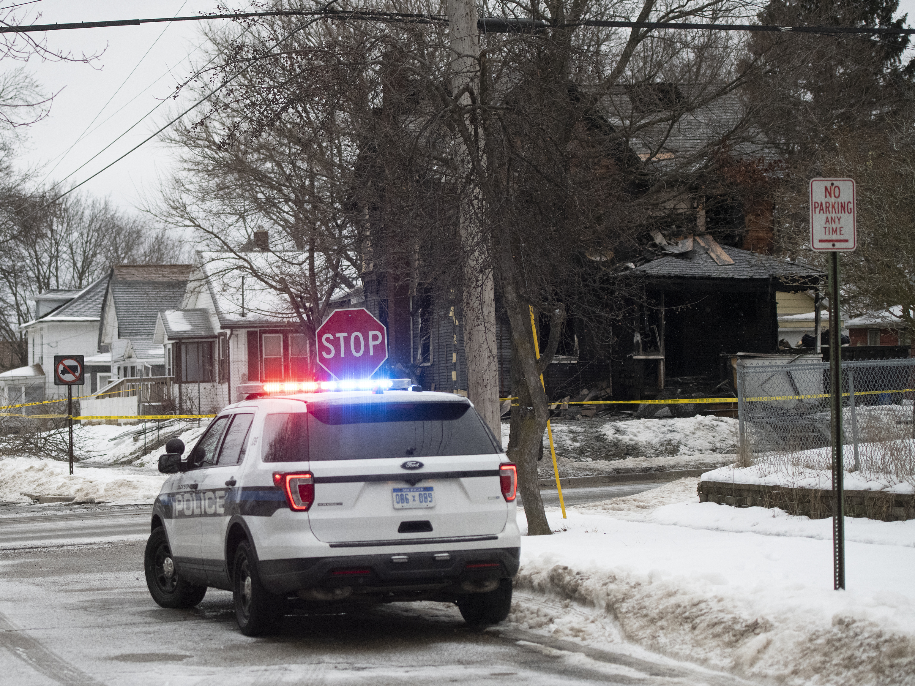Fire on Ganson Street in Jackson - mlive.com