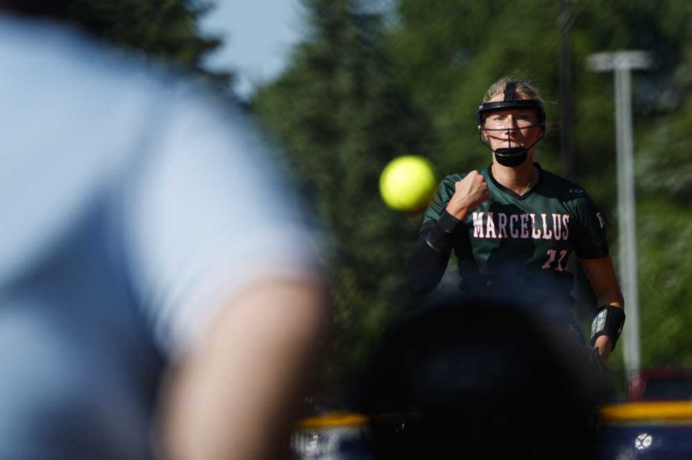 Class B softball championship:Notre Dame vs. Marcellus - syracuse.com