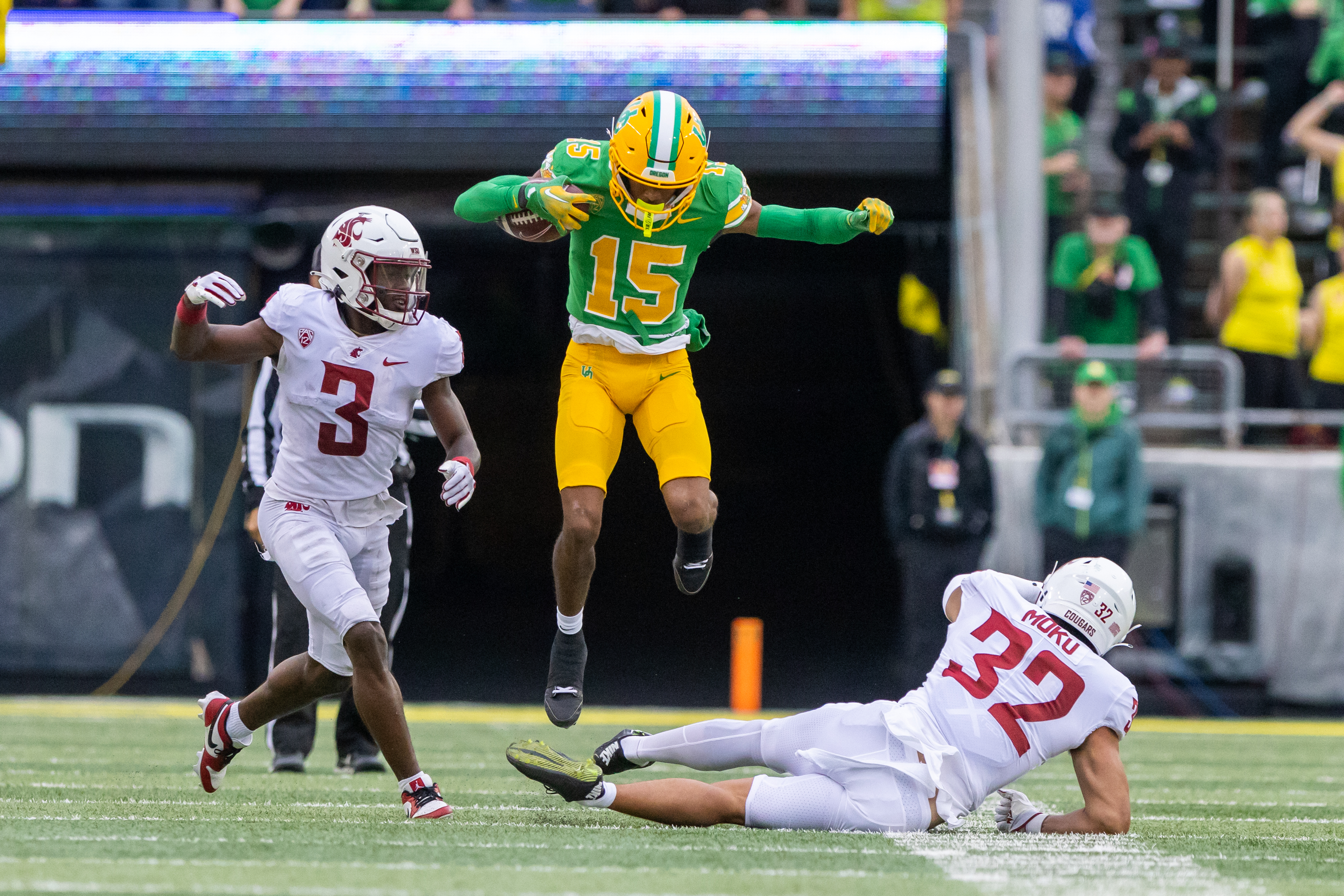 No. 9 Oregon Ducks football vs. Washington State Cougars: Oct. 21, 2023 ...