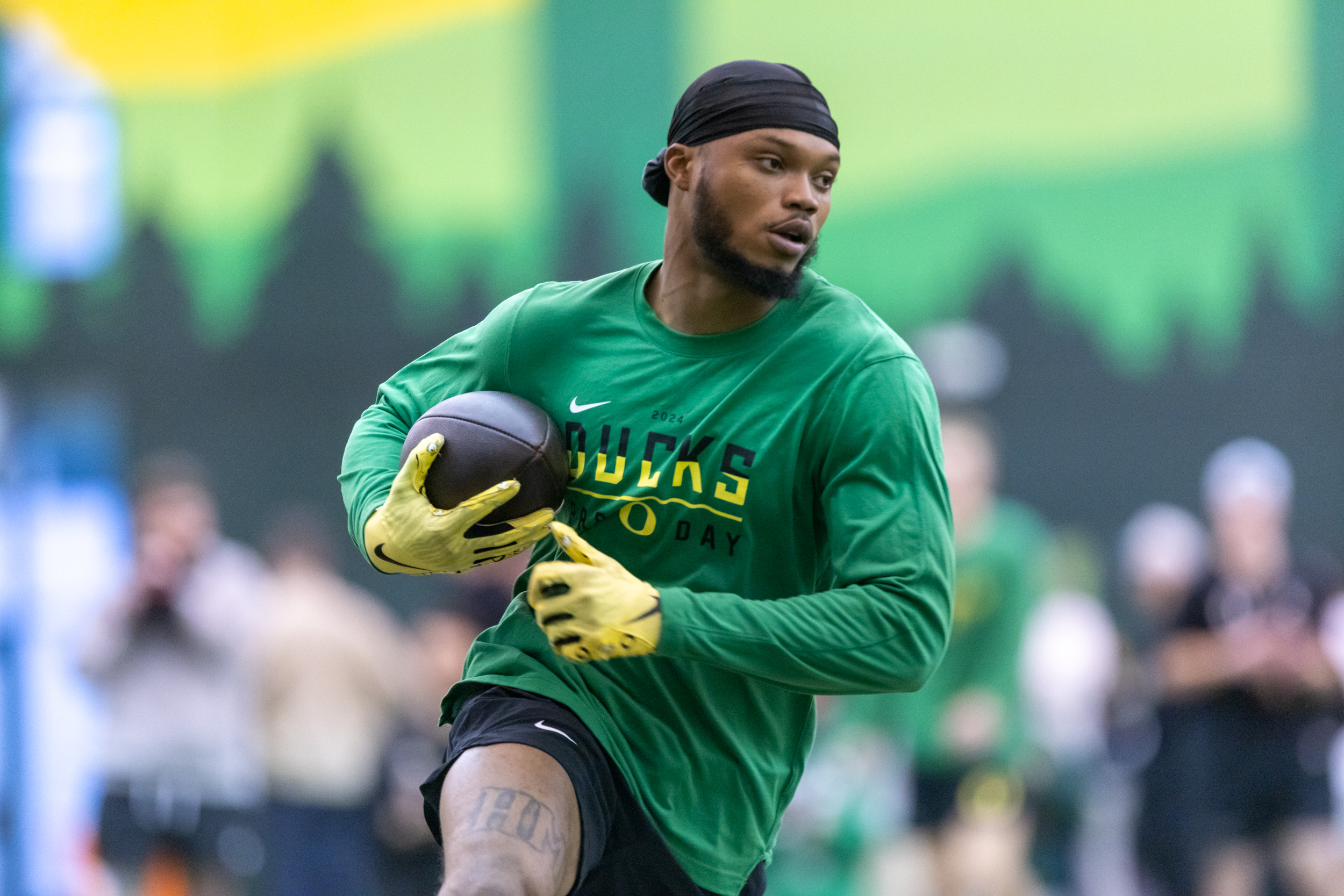 Oregon Ducks football pro day, March 12, 2024 - oregonlive.com