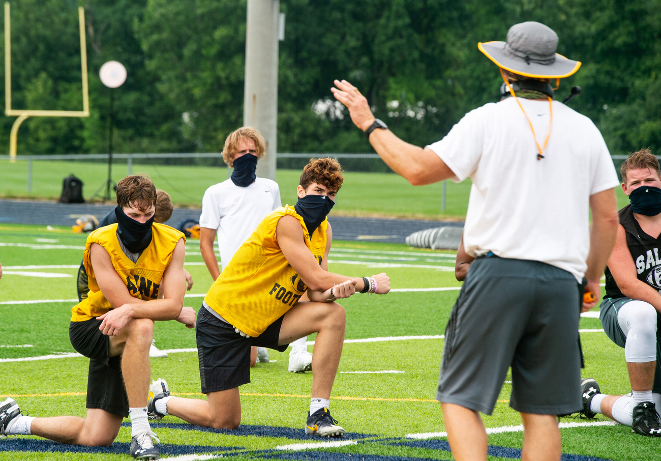 Saline Football Practice 2020 - mlive.com