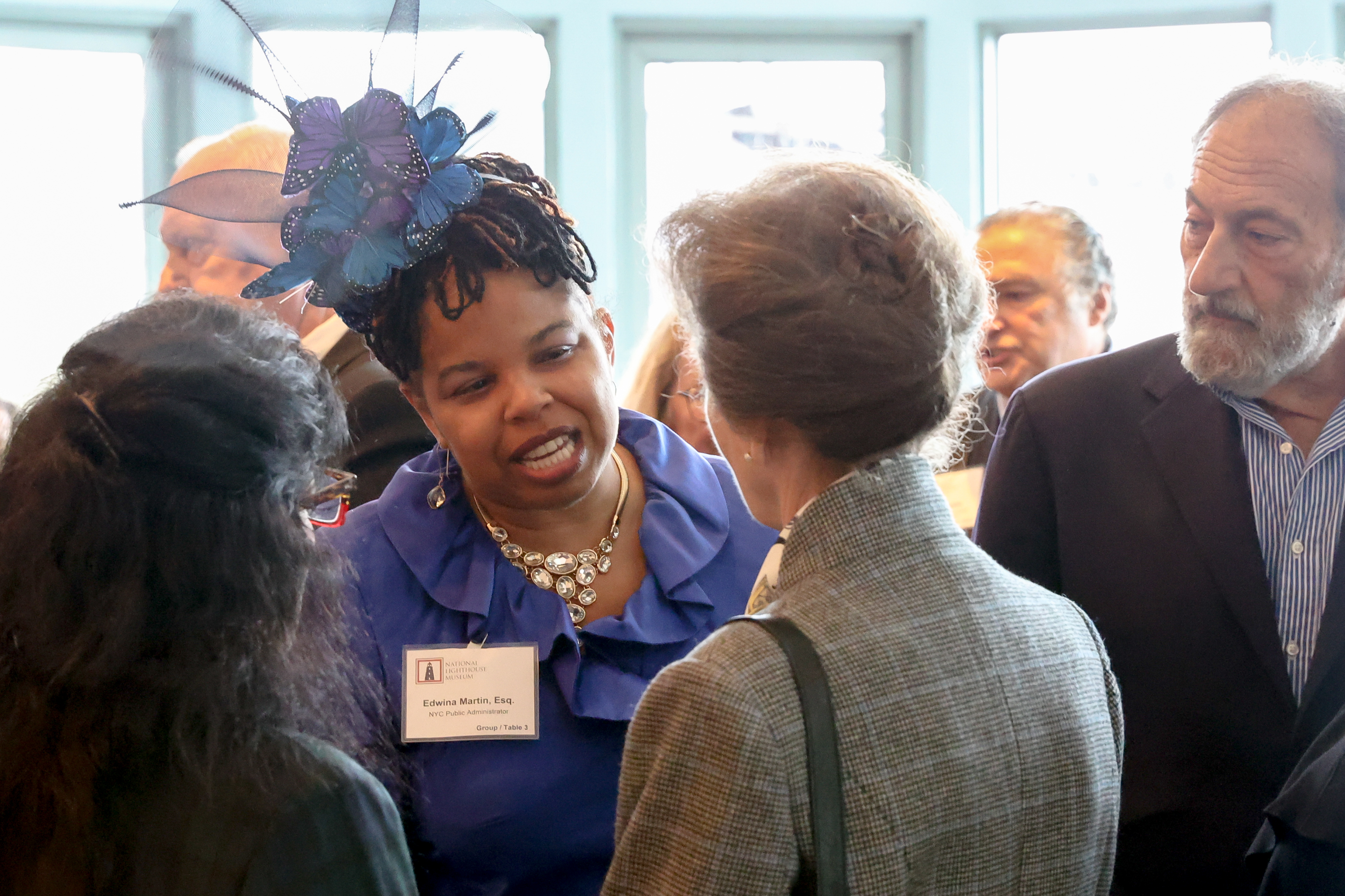 Princess Anne rides Staten Island Ferry, visits National Lighthouse ...