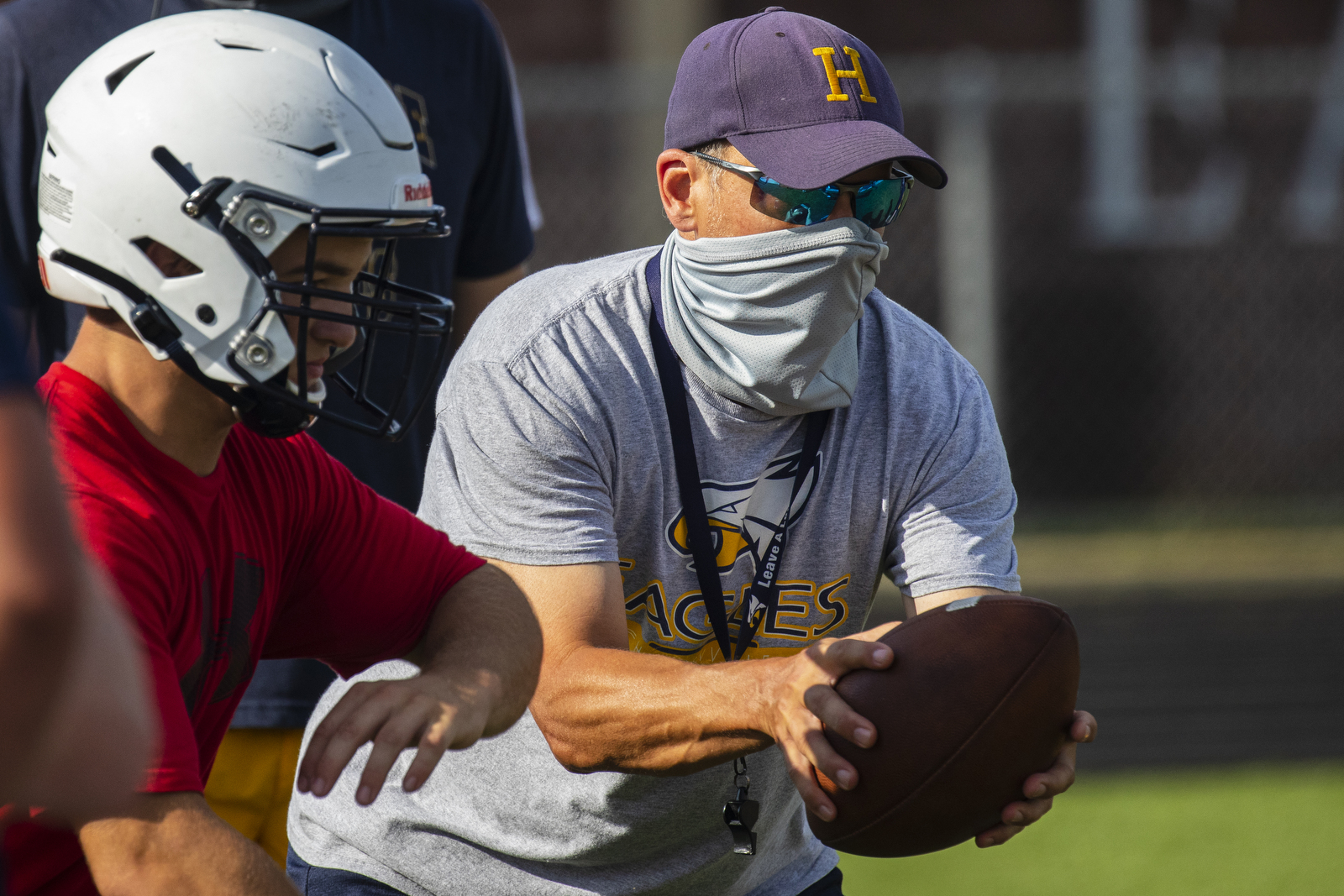 Hudsonville High School football practice 2020 - mlive.com